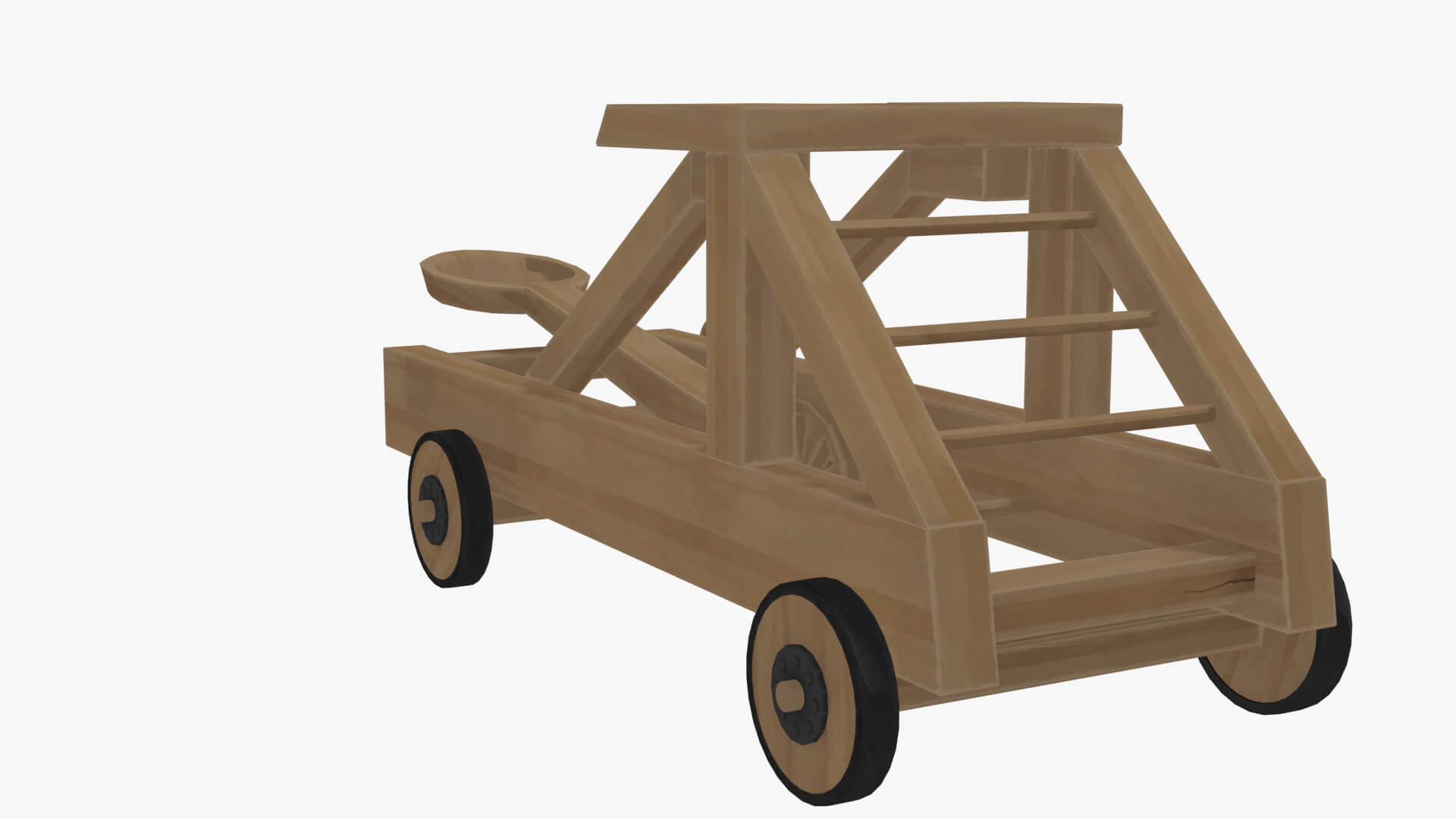 Catapult - 3D Model by VRTOON