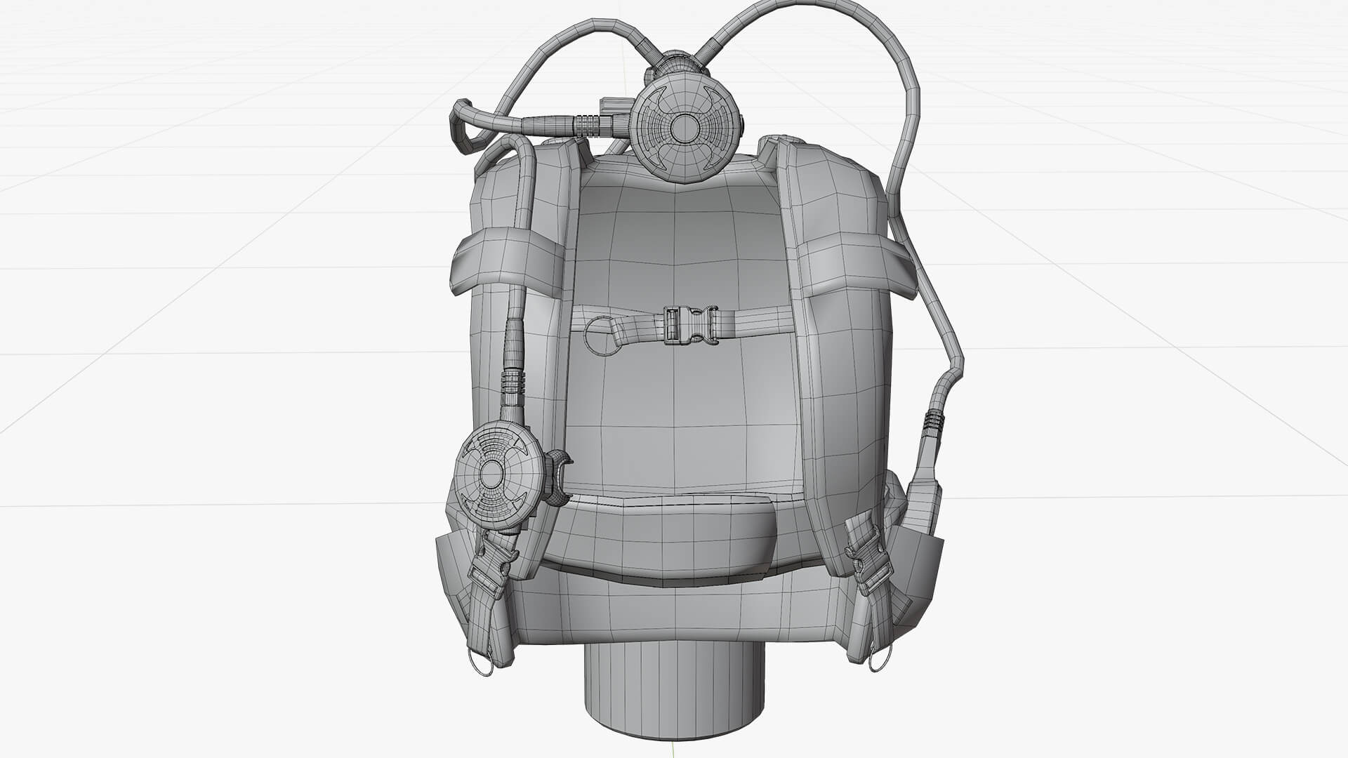Diving Equipment - 3D Model by VRTOON
