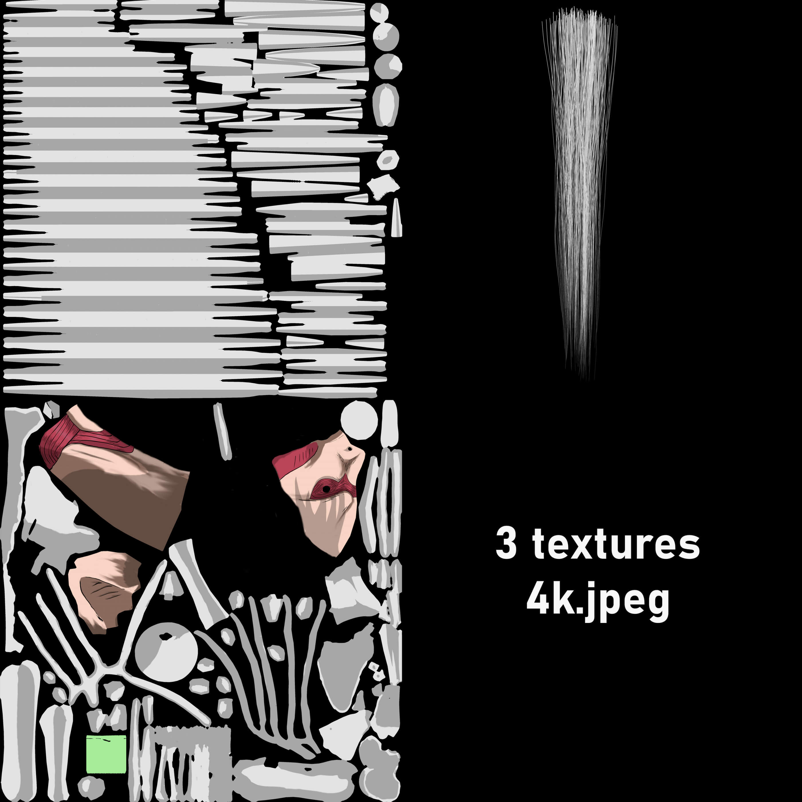 Eren Founding Titan - 3D Model by VRTOON