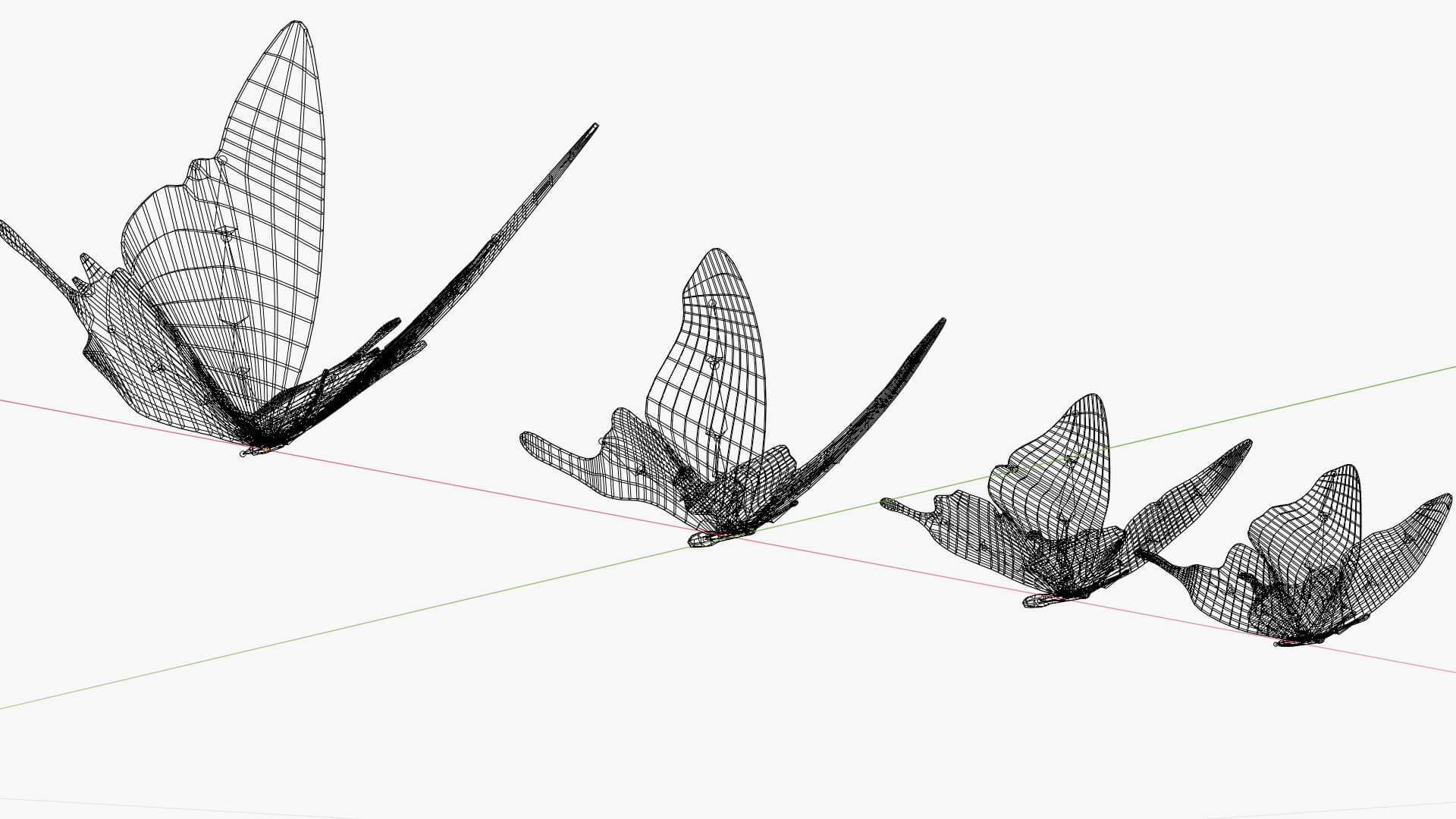 Fantasy Butterfly Anime Style - 3D Model by VRTOON