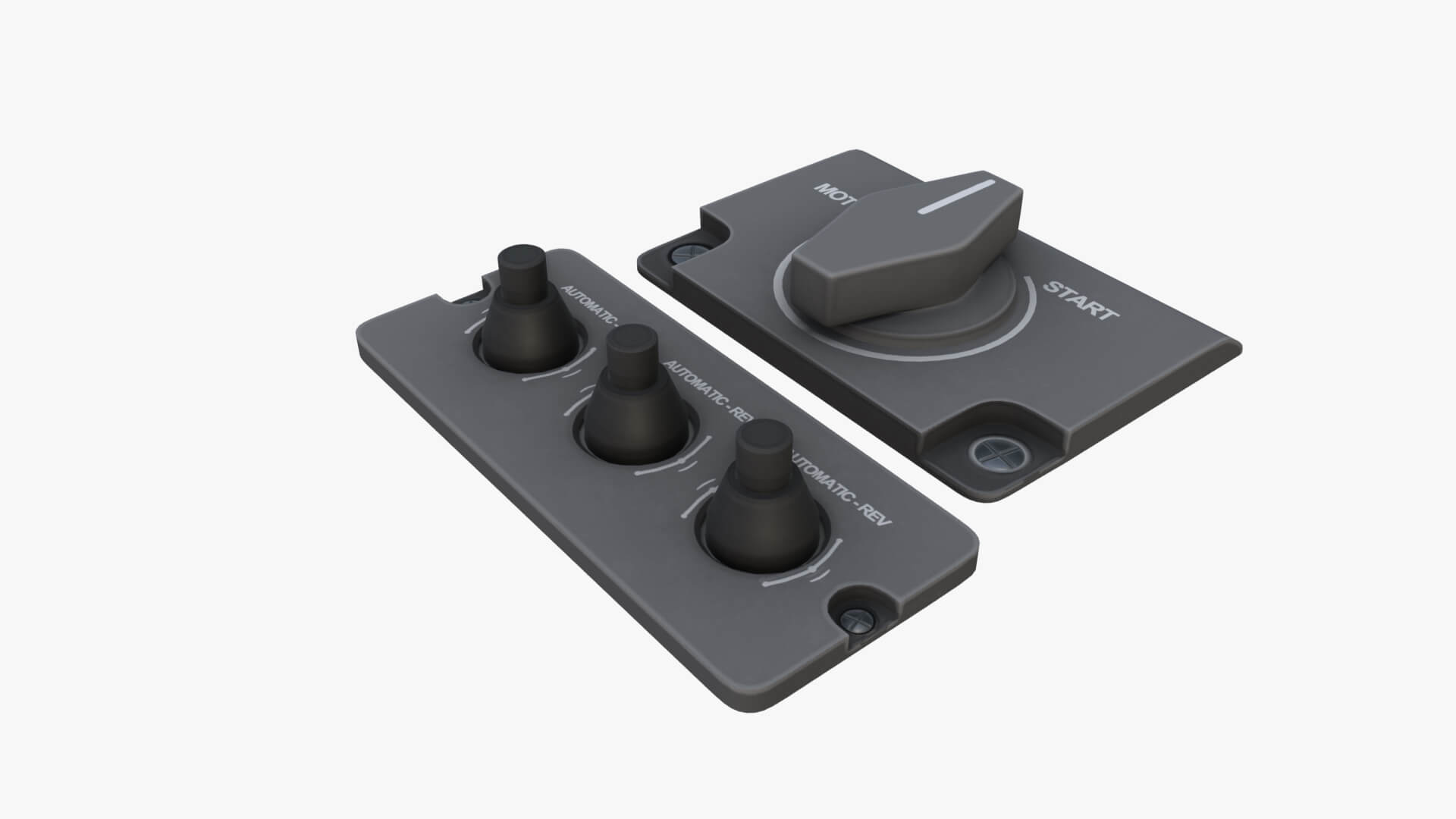 Fighter Jet Cockpit Control Panel - 3D Model by VRTOON