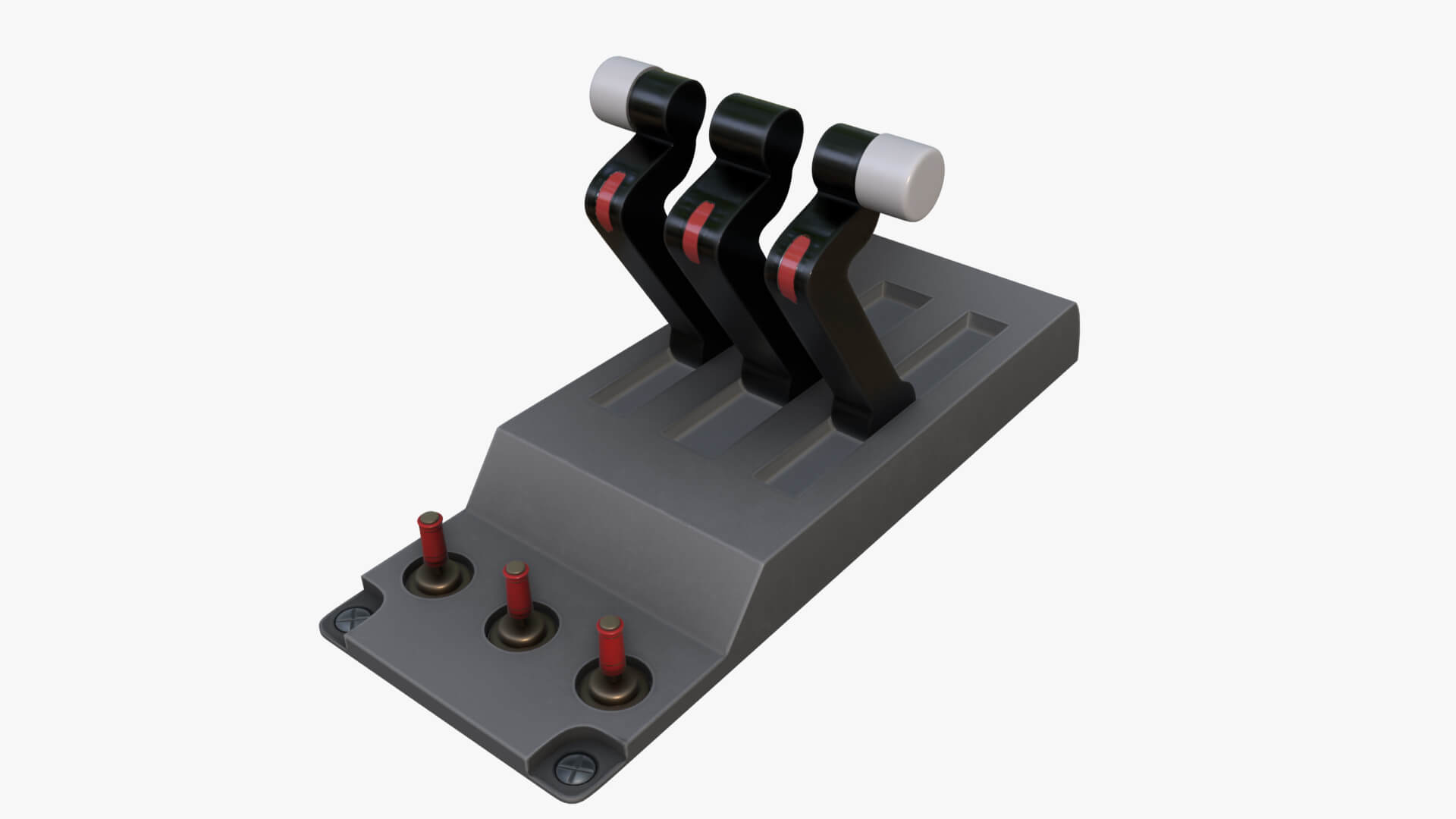 Fighter Jet Cockpit Control Panel - 3D Model by VRTOON