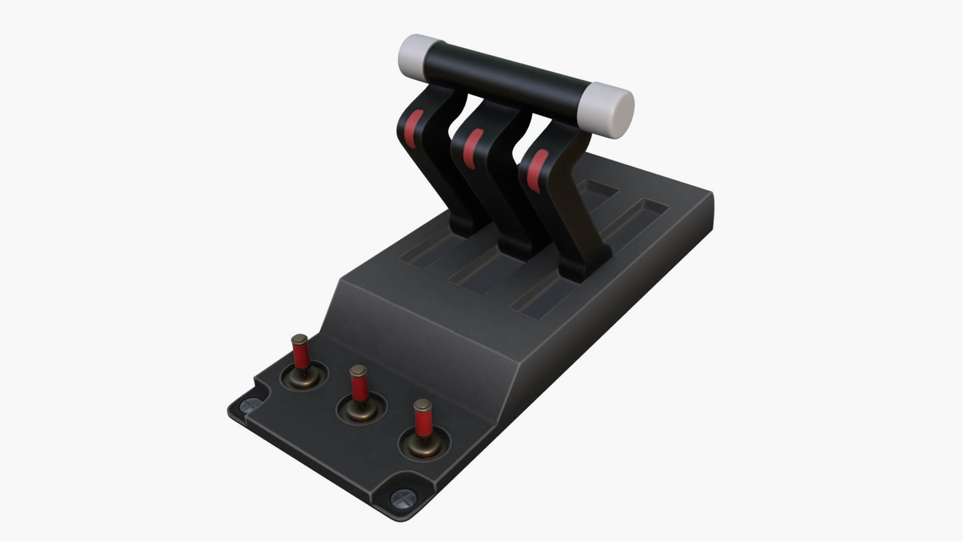 Fighter Jet Cockpit Control Panel - 3D Model by VRTOON