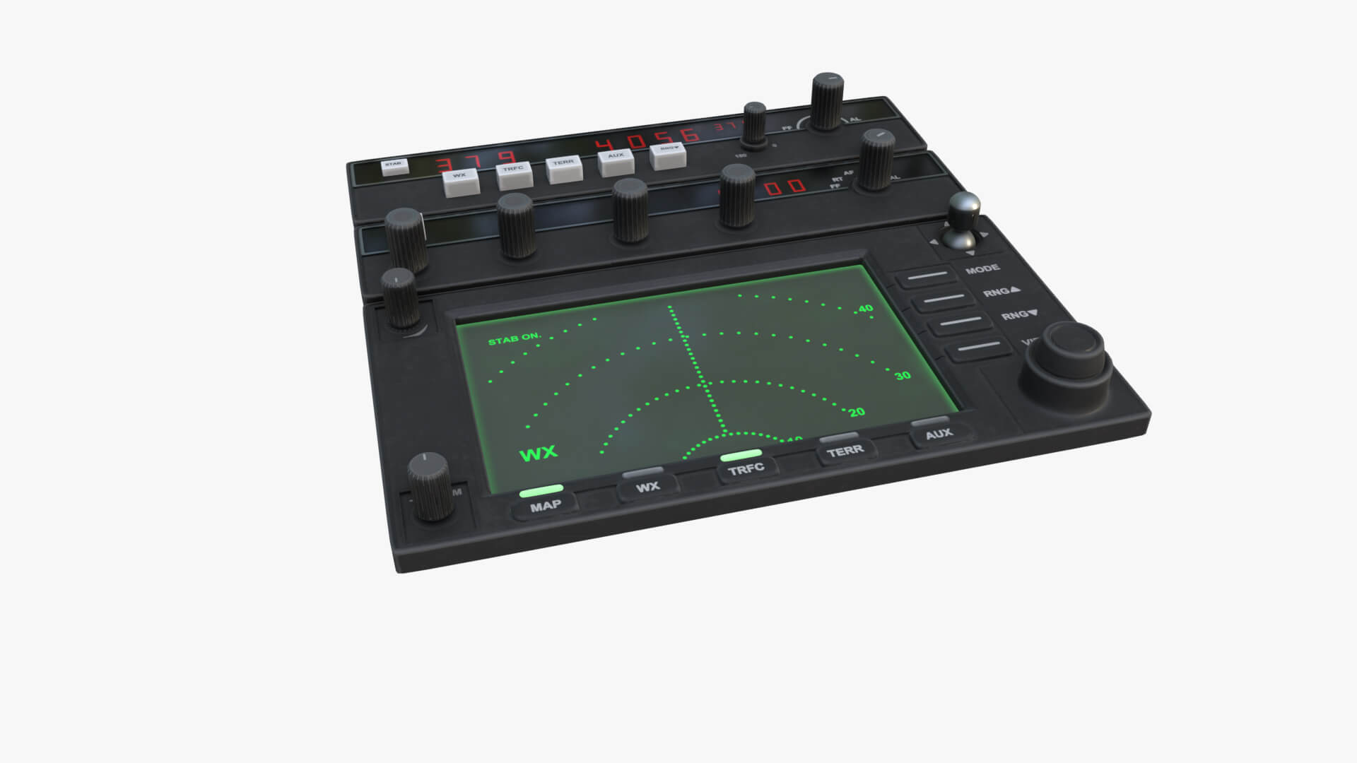Fighter Jet Cockpit Control Panel - 3D Model by VRTOON