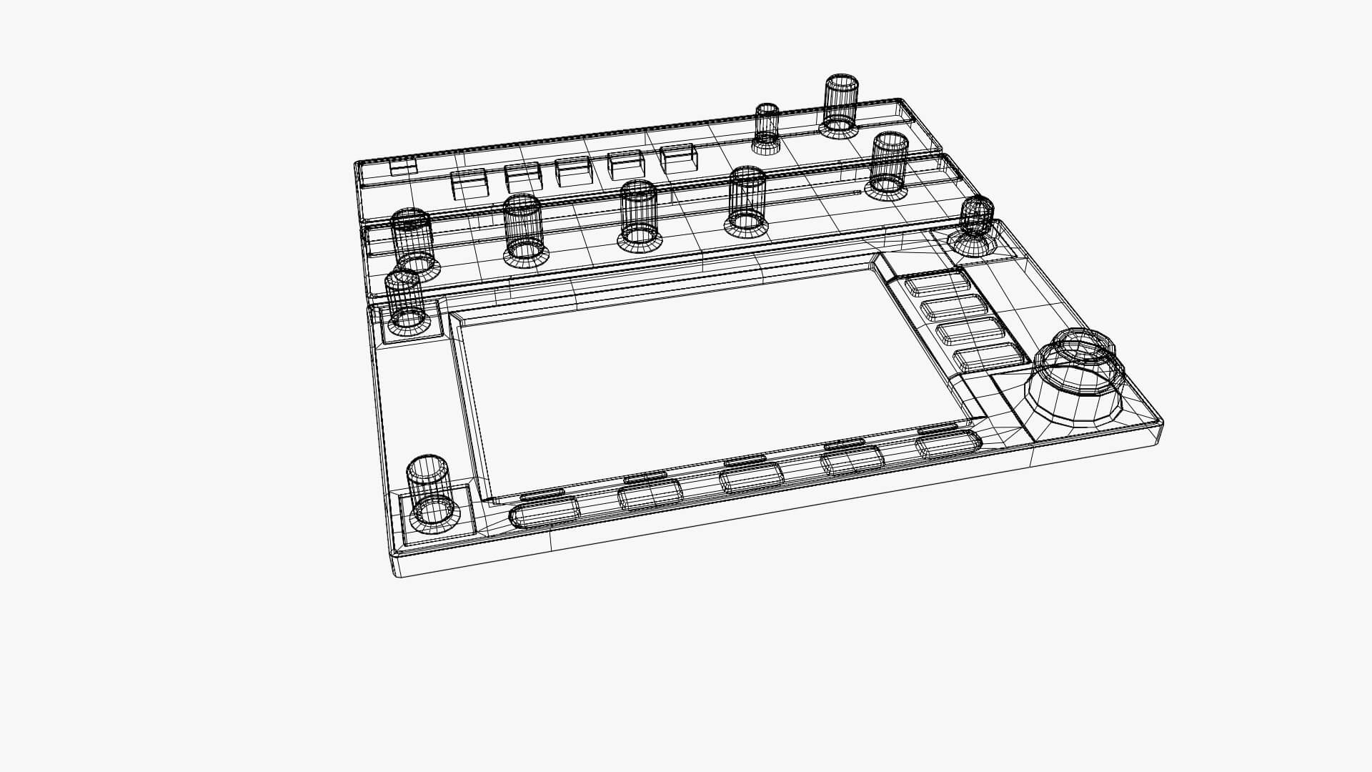 Fighter Jet Cockpit Control Panel - 3D Model by VRTOON