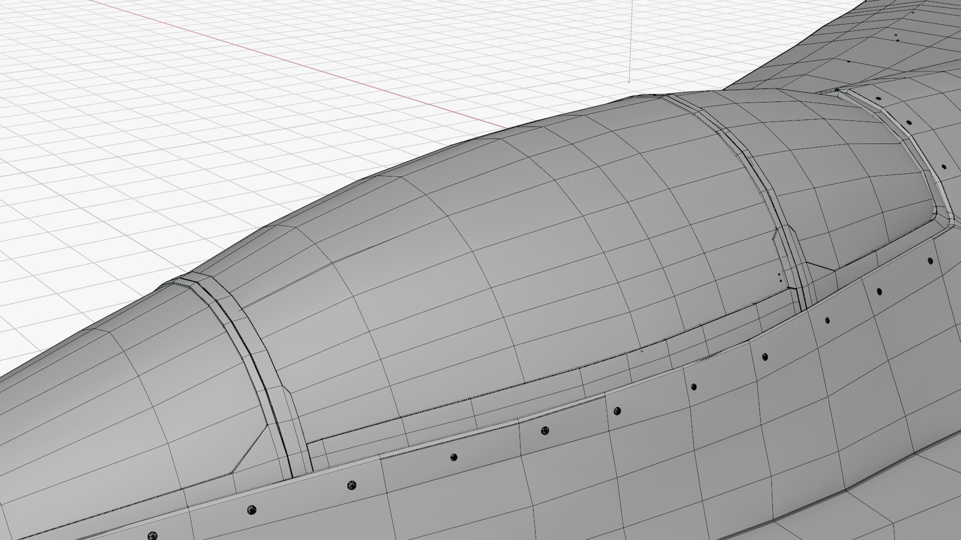 Stealth Fighter Jet 3D Model - Futuristic Military Aircraft by VRTOON