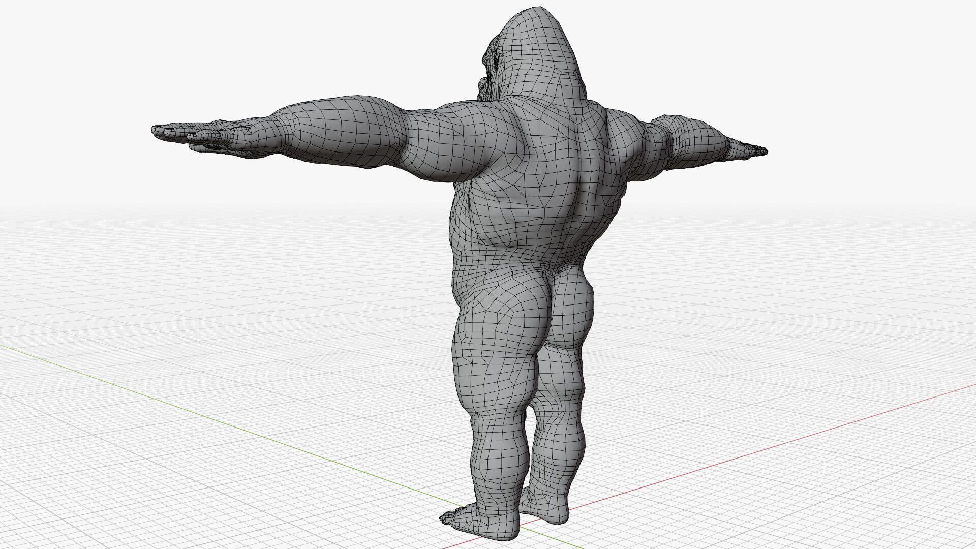 Gorilla - King Kong - V2 3D Model by VRTOON