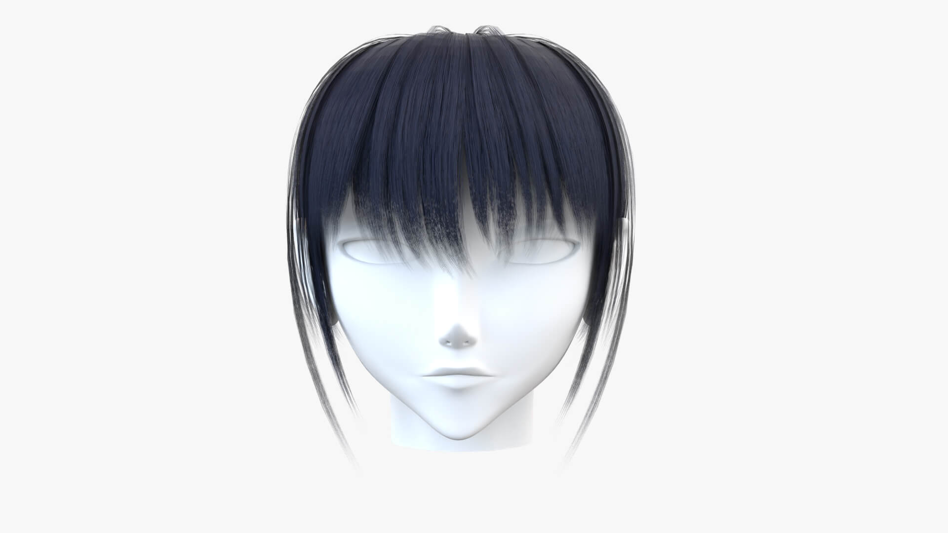 Hair Realistic - 02 3D Model by VRTOON