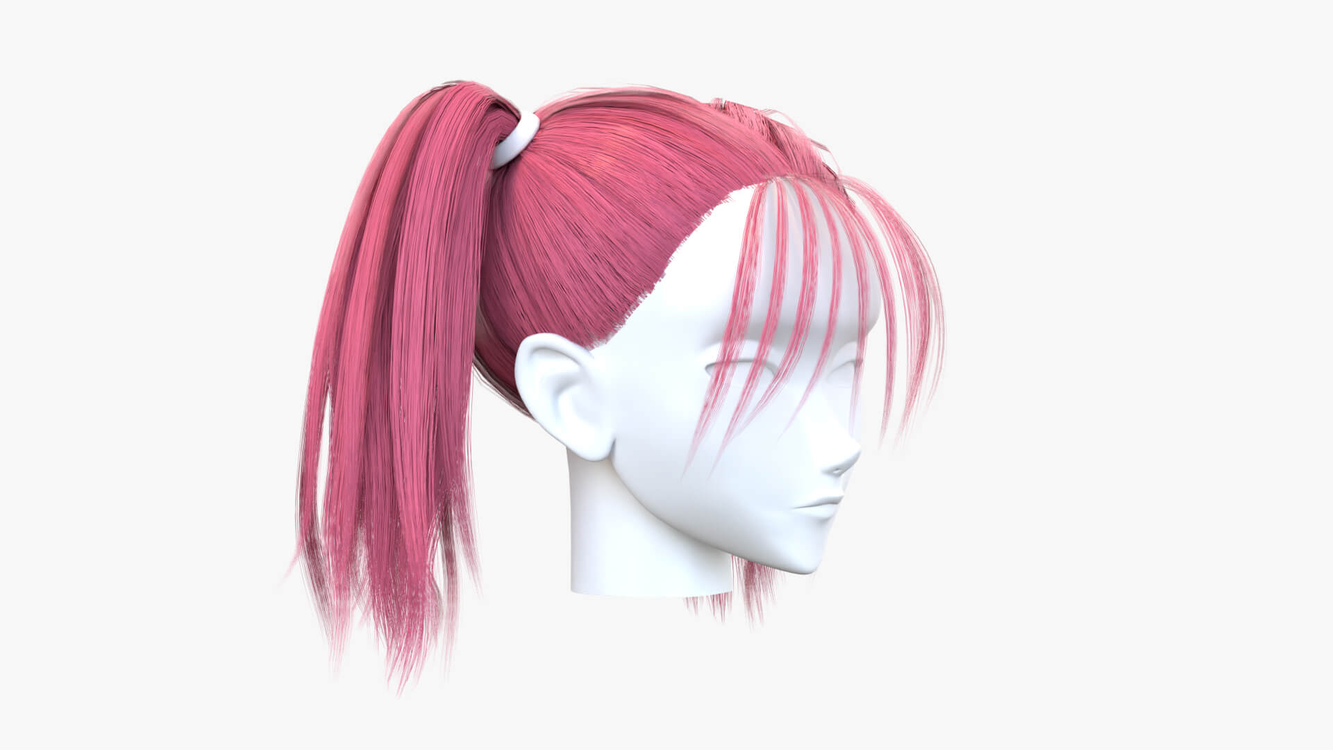 Hair Realistic - 02 3D Model by VRTOON