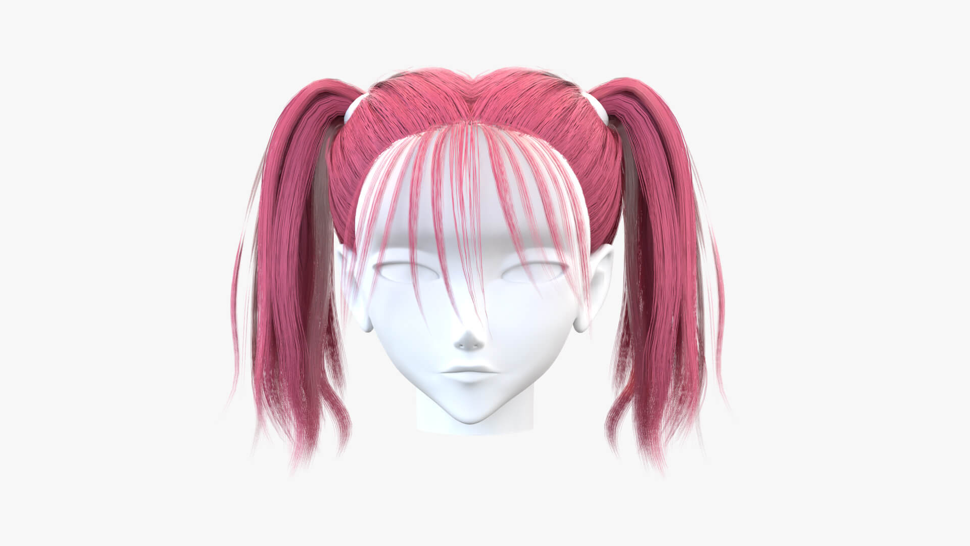 Hair Realistic - 02 3D Model by VRTOON