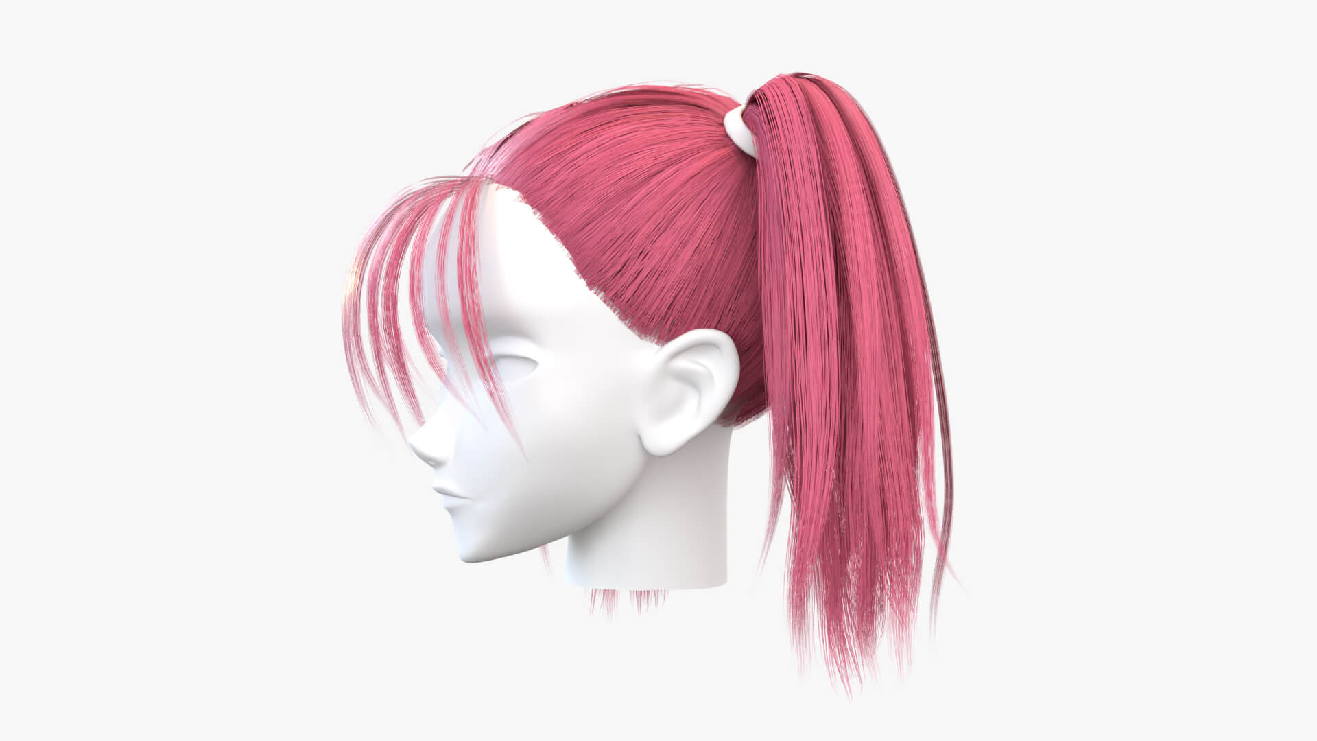 Hair Realistic - 02 3D Model by VRTOON