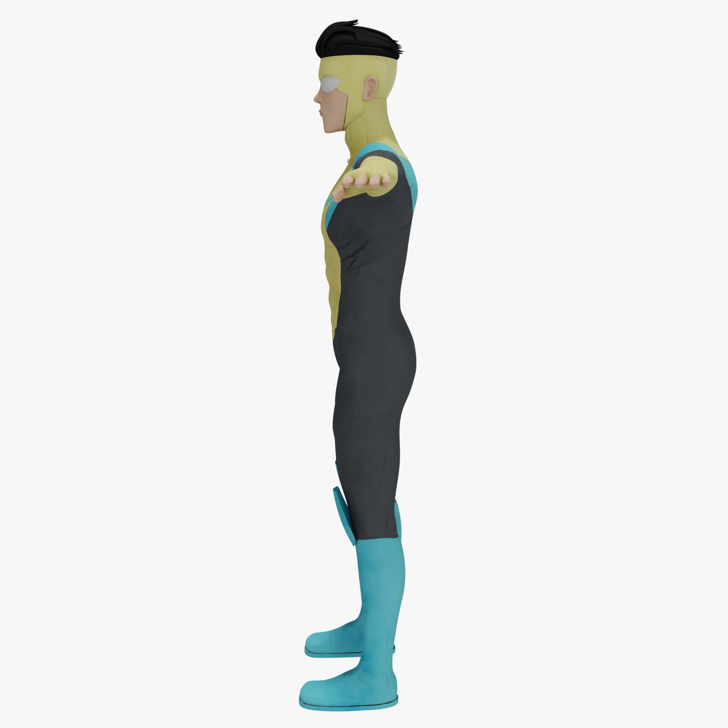 Invincible - Mark Grayson 3D Model by VRTOON