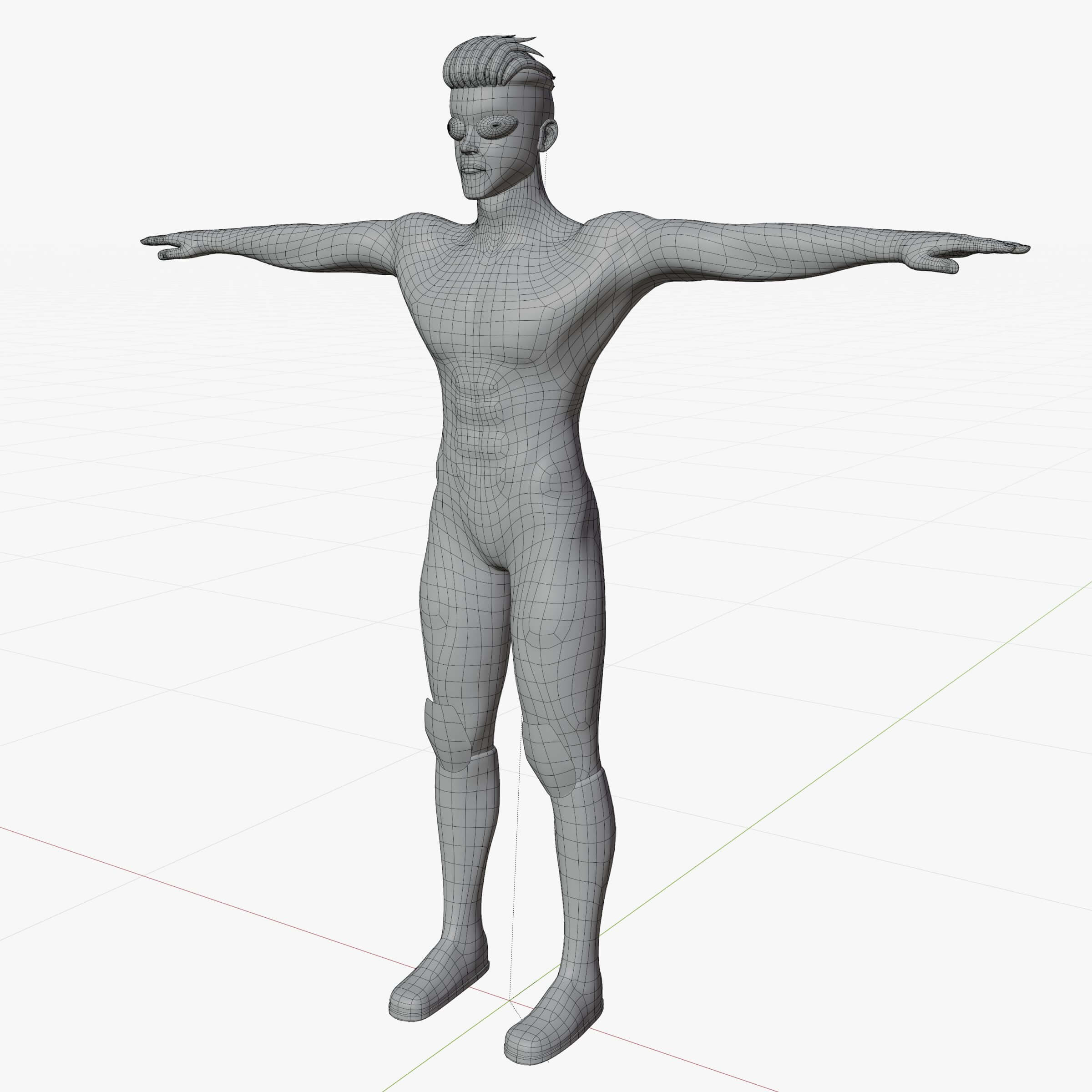 Invincible - Mark Grayson 3D Model by VRTOON