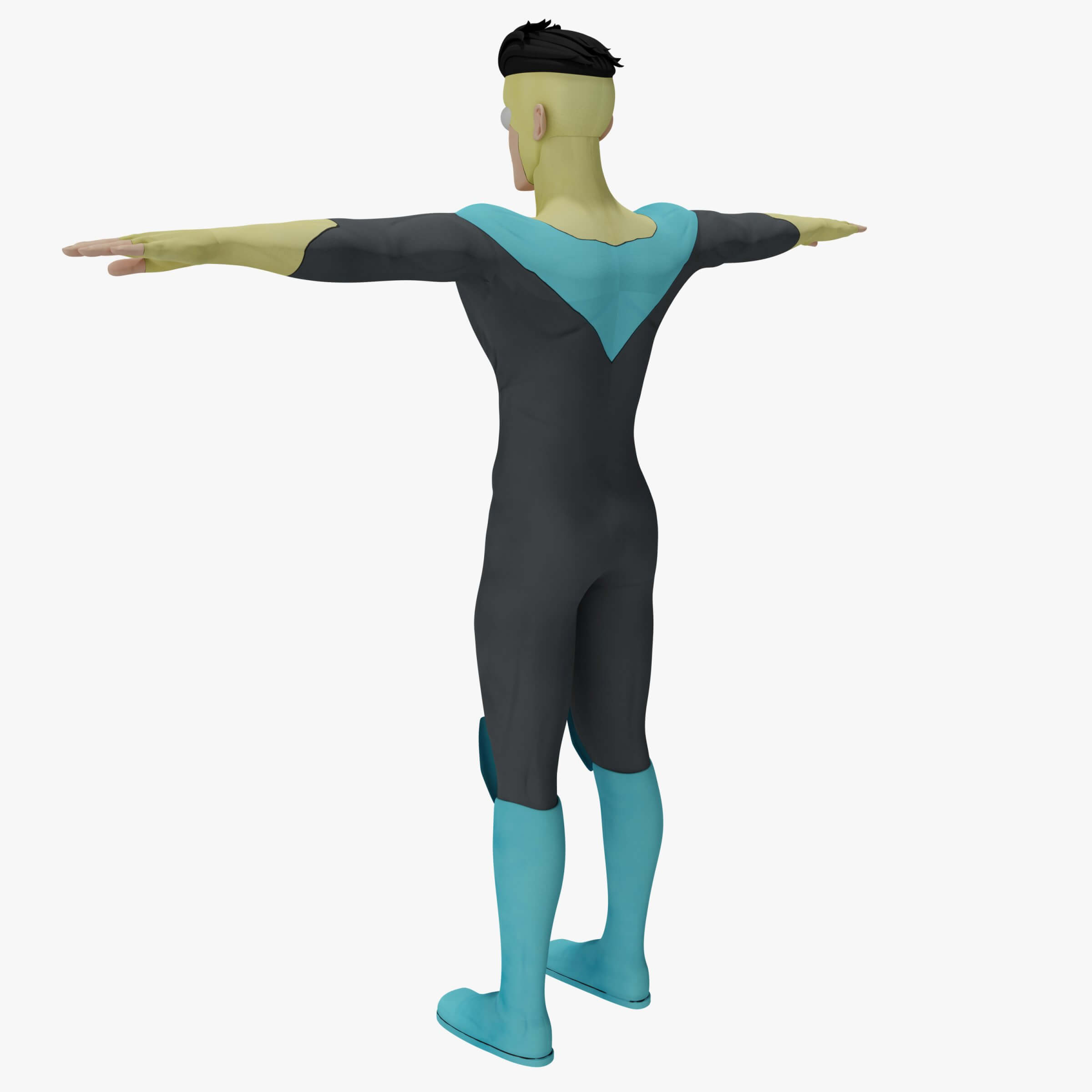 Invincible - Mark Grayson 3D Model by VRTOON