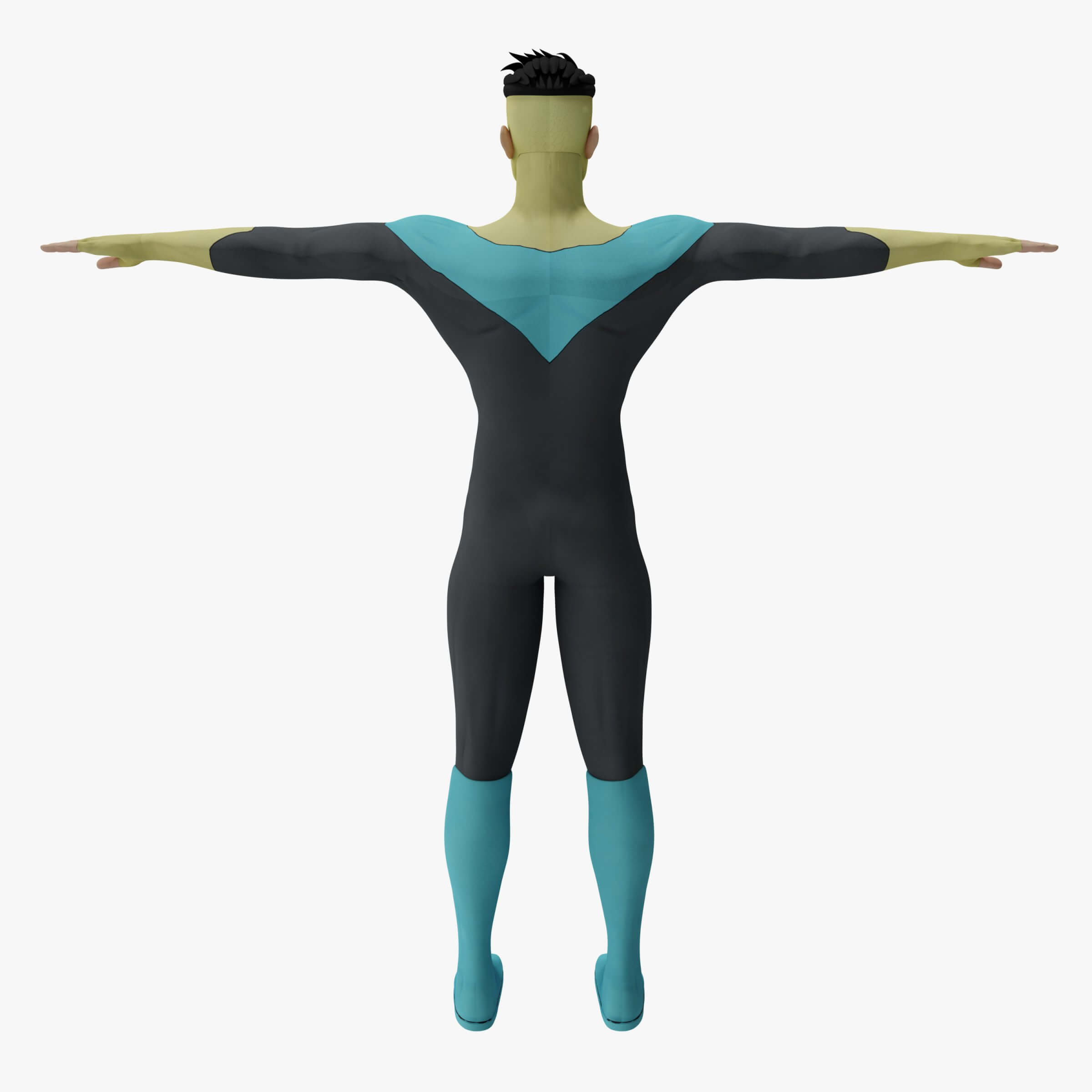 Invincible - Mark Grayson 3D Model by VRTOON