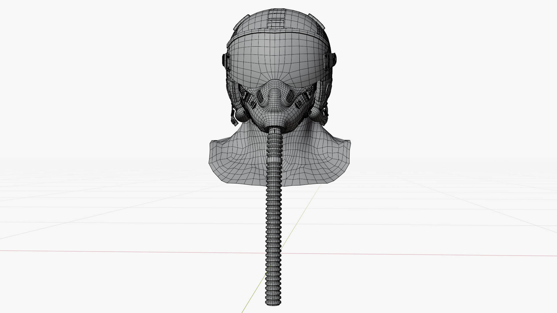 Pilot Helmet - 3D Model by VRTOON