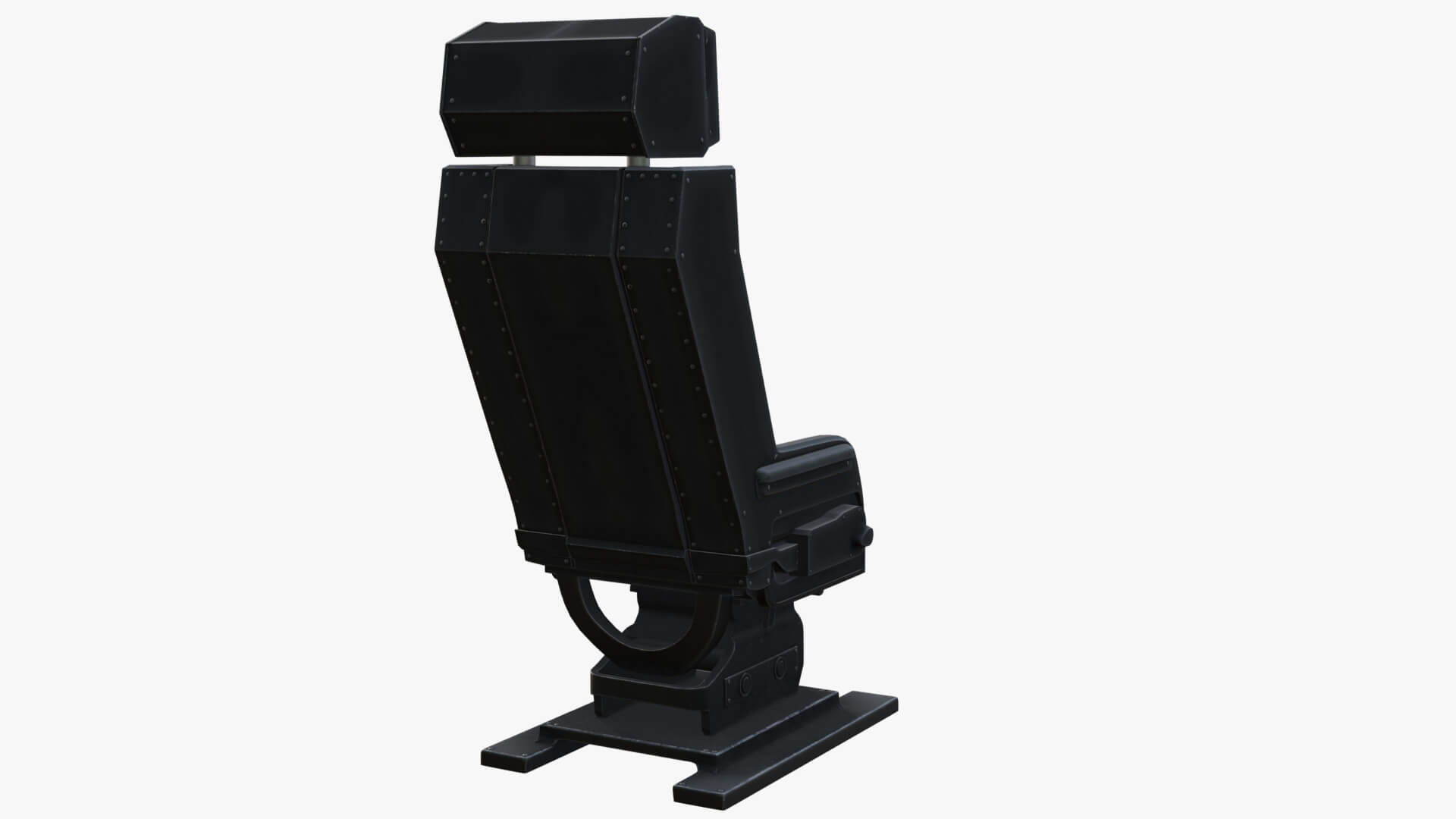 Sci-Fi Pilot's Chair 3D Model by VRTOON