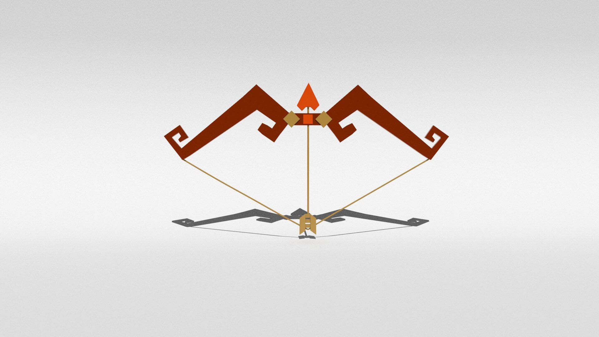 Bow (Ramayana Dhanush) - 3D Model by Vrvarmora
