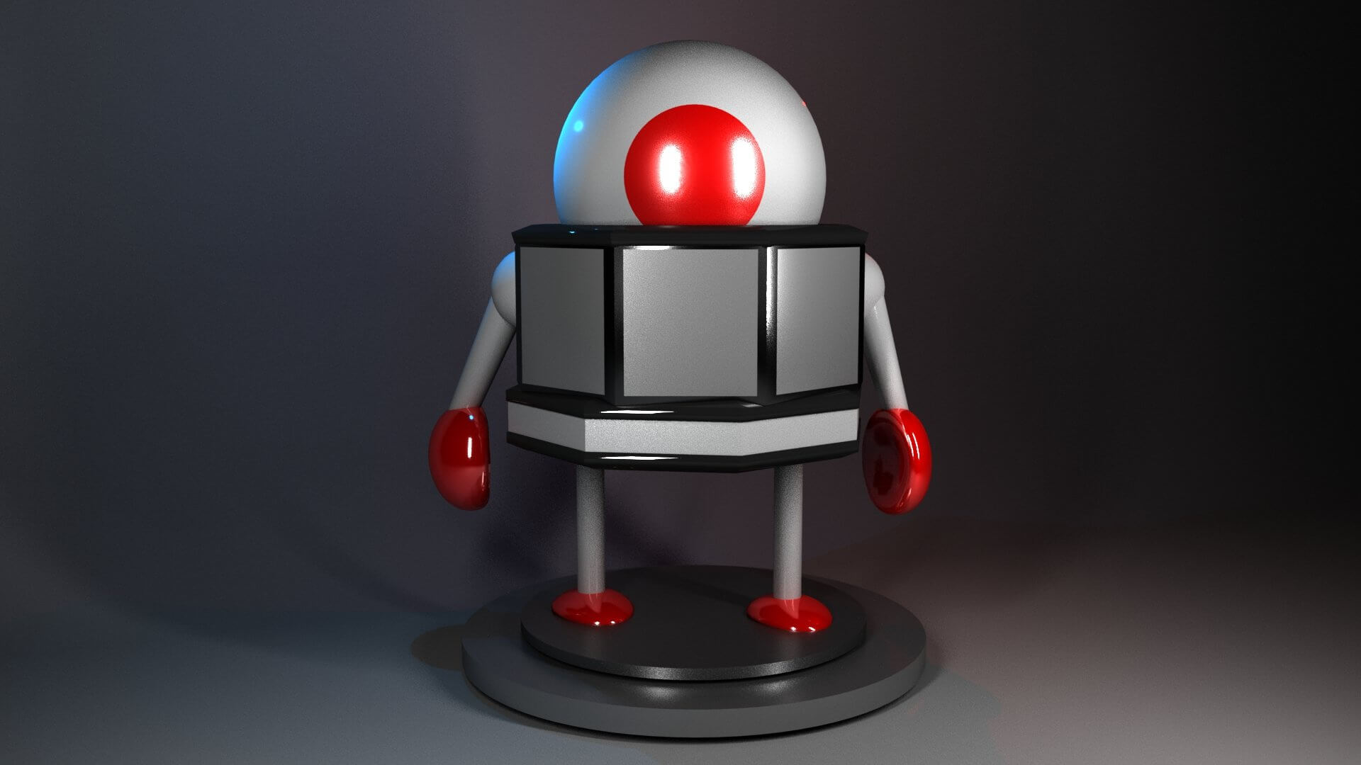 Box Character - 3D Model by Vrvarmora