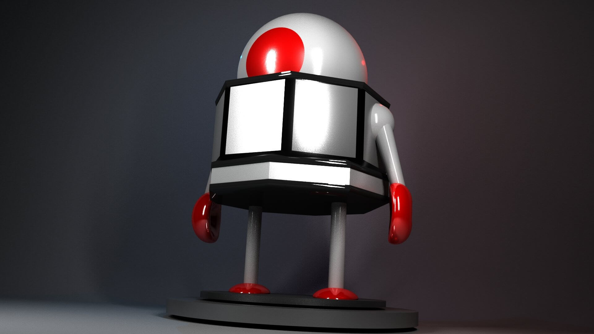 Box Character - 3D Model by Vrvarmora