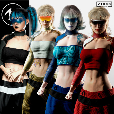 3D Models | Characters | Sci Fi Characters | RenderHub