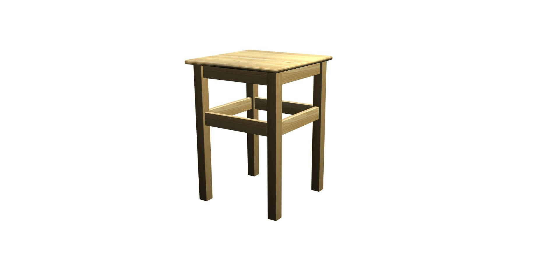 Basic Wooden Chair - Free 3D Model by vujke011