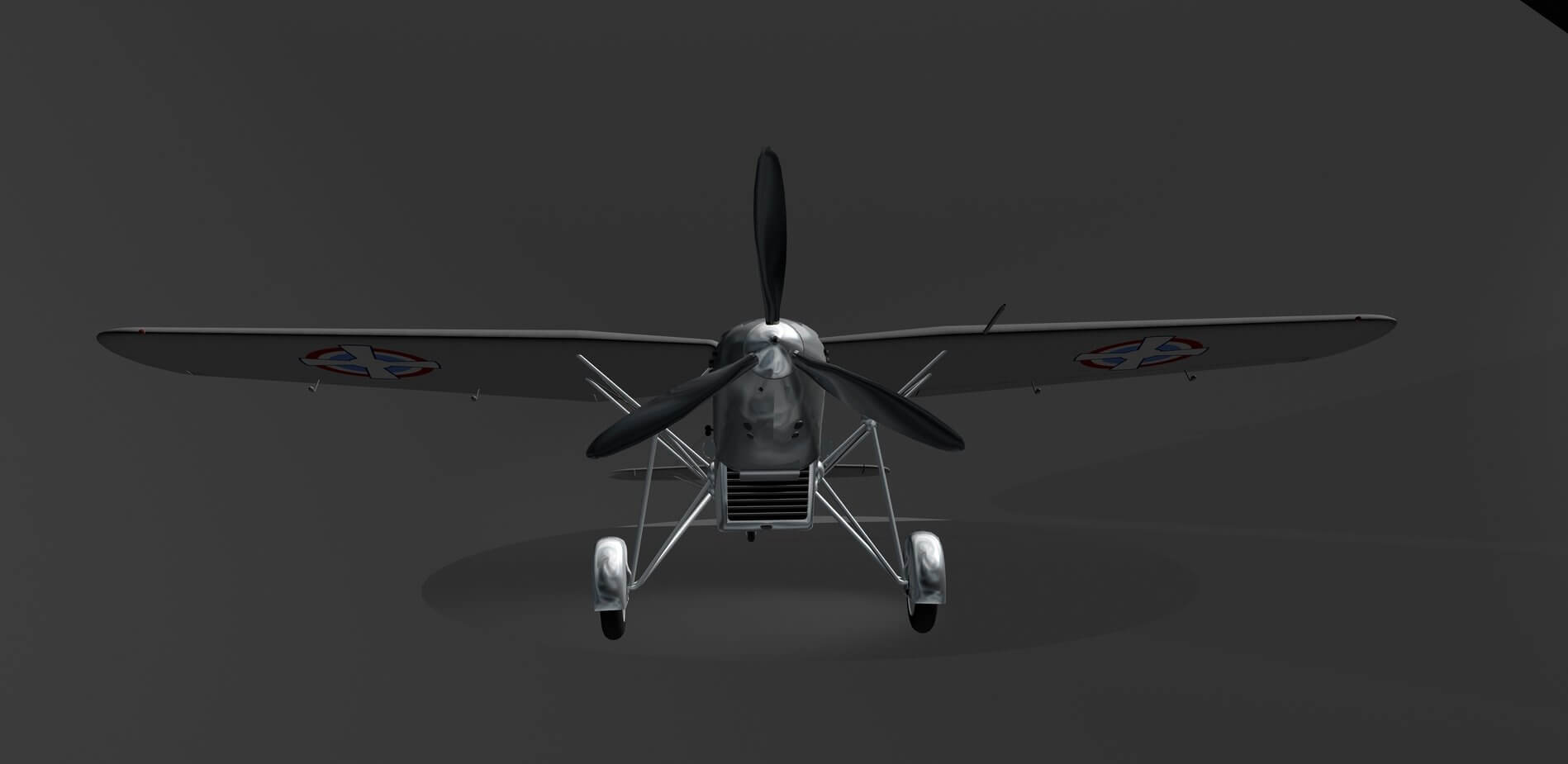 Ikarus IK-2 Br.01 3D Model by vujke011