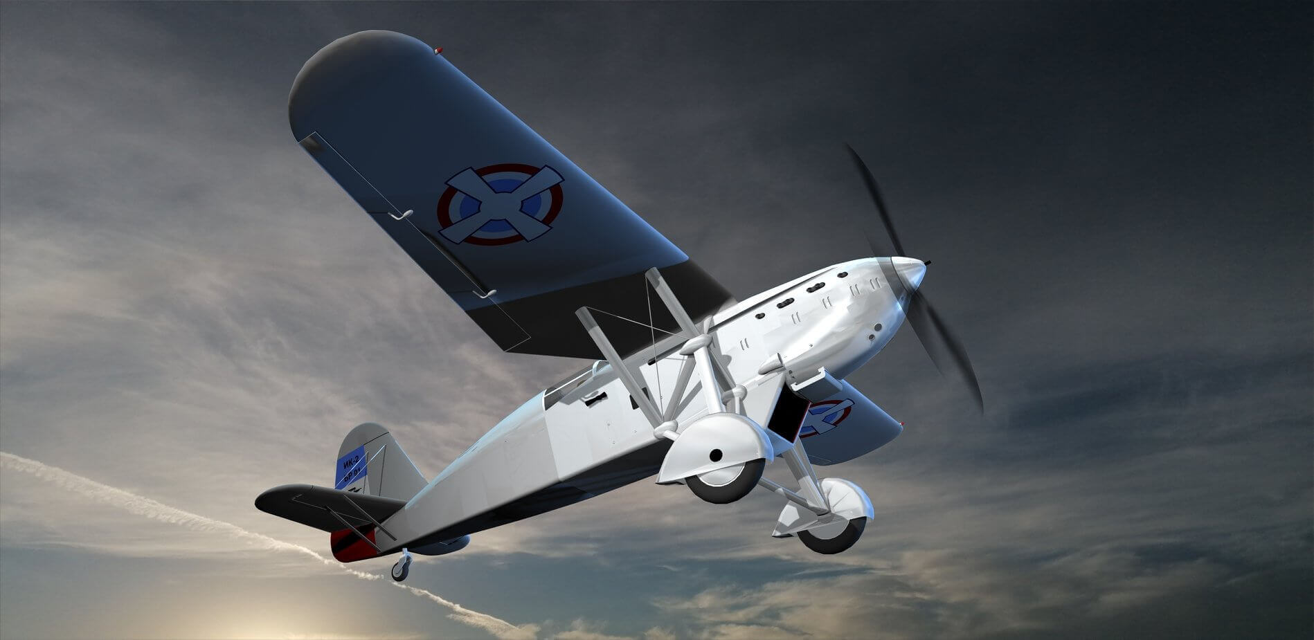 Ikarus IK-2 Br.01 3D Model by vujke011