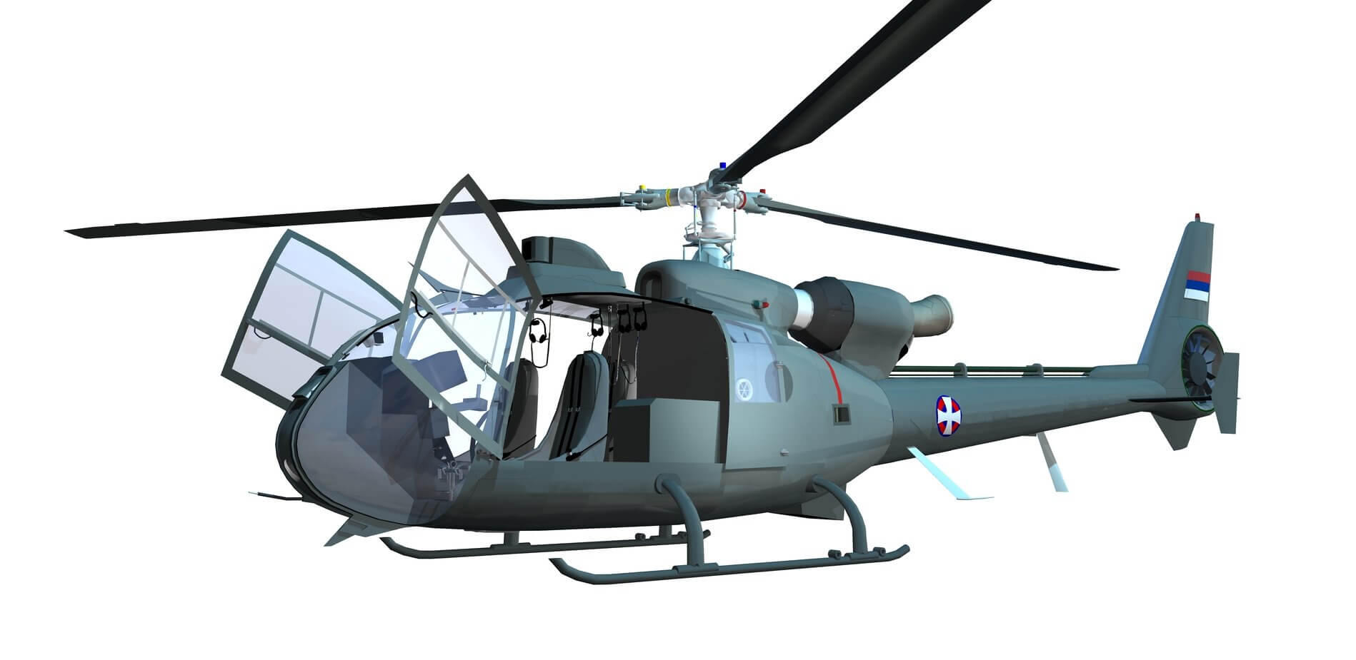 SOKO HN 42M Gama - 3D Model by vujke011