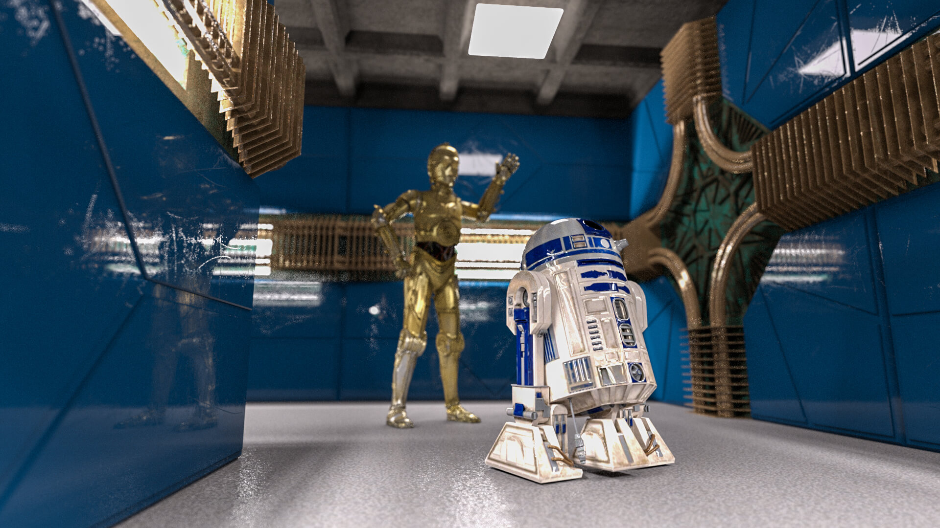 Vignette 003 3D Render, Digital Art by VulcanStarDrives