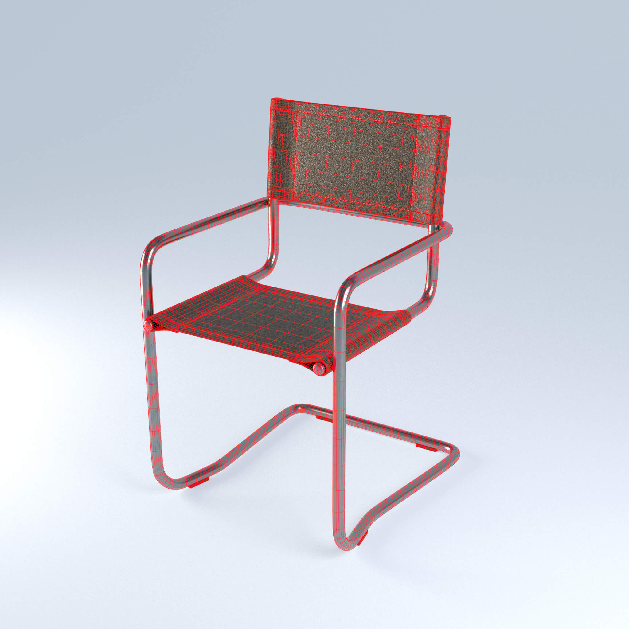 Office Conference Room Chair - 3D Model by vvoitec