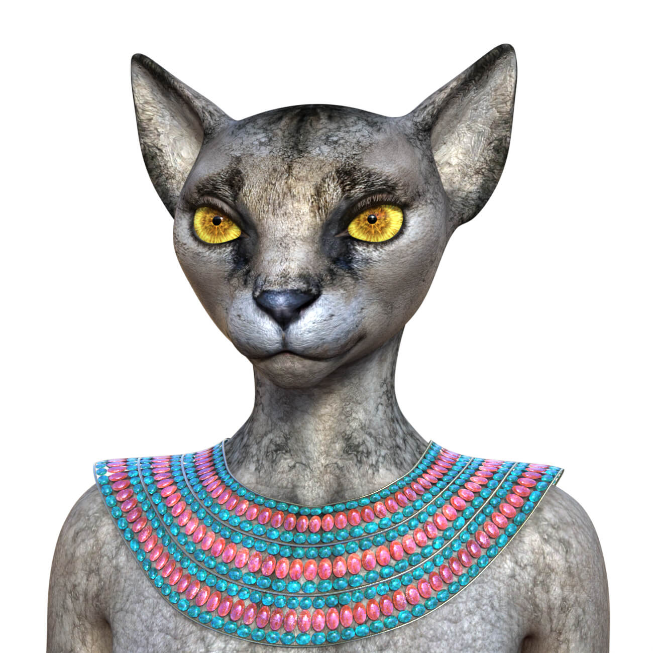 Bastet for Genesis 9 Feminine - Daz Content by Vyusur