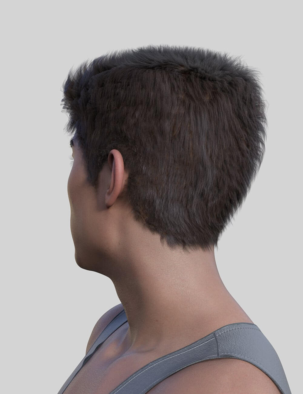 Charm Hair For Genesis 8 Male - Daz Content by Vyusur