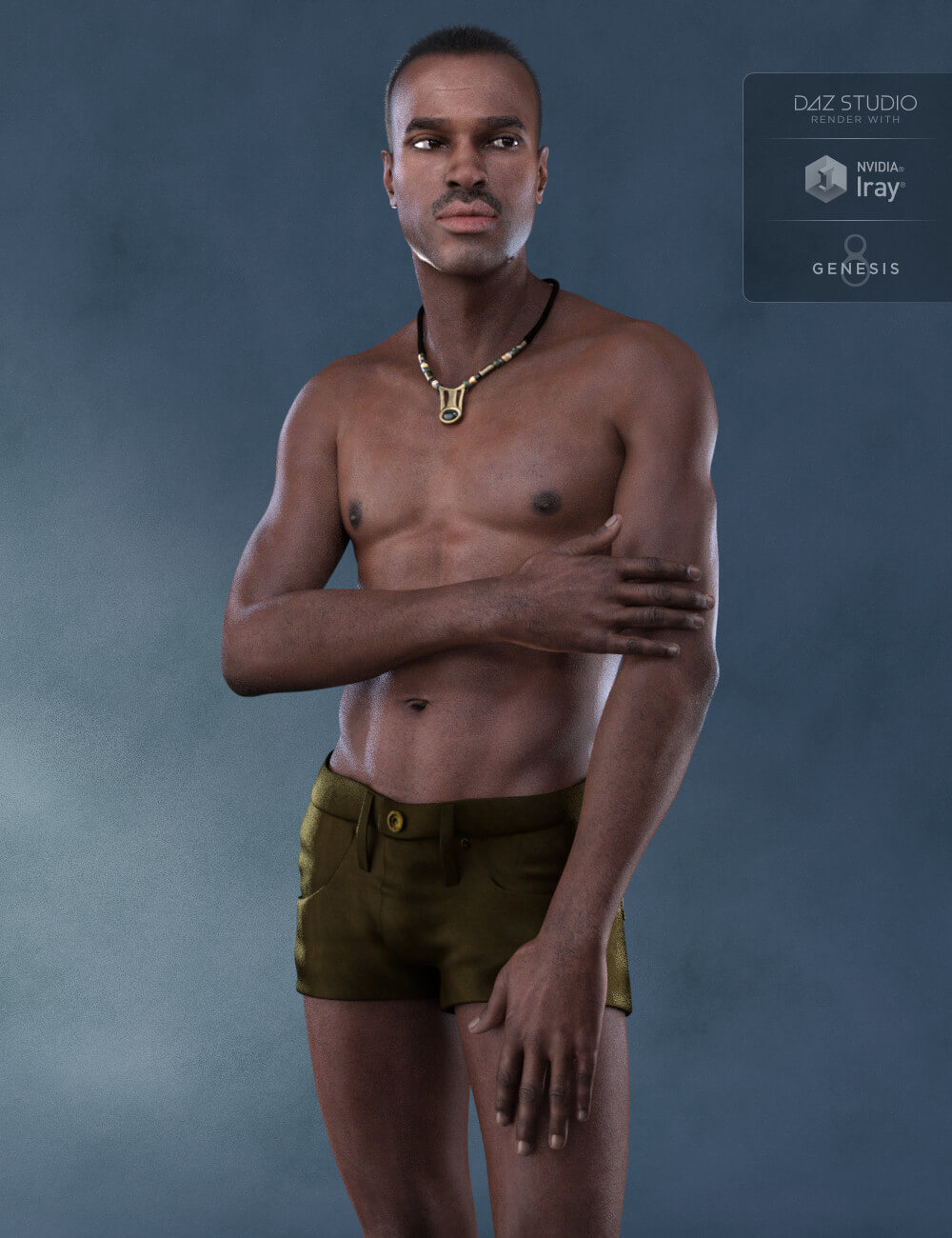 Darsel for Genesis 8 Male - Daz Content by Vyusur