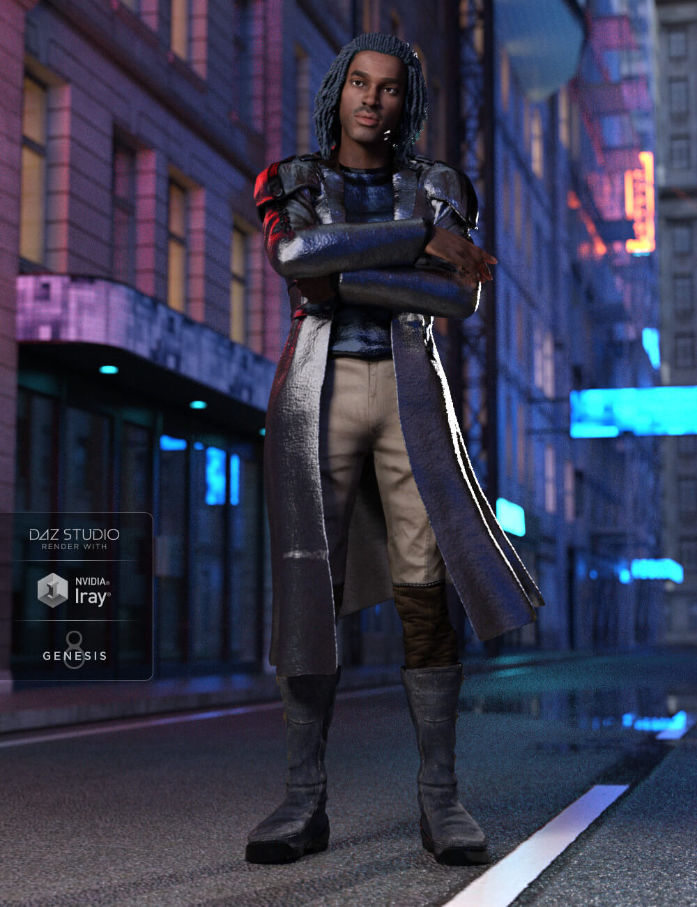 Darsel for Genesis 8 Male - Daz Content by Vyusur