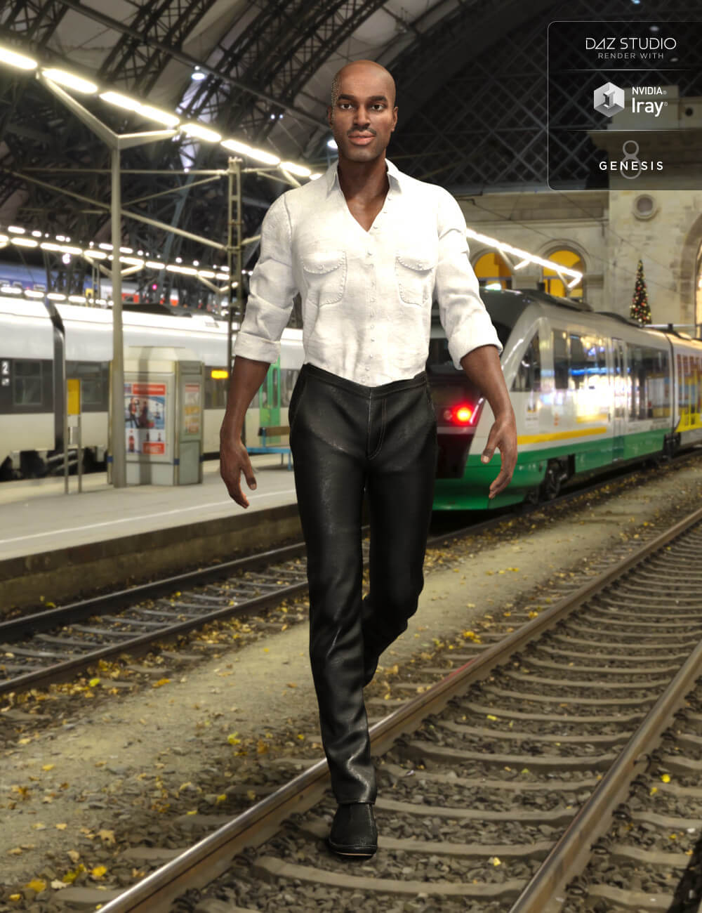 Darsel for Genesis 8 Male - Daz Content by Vyusur