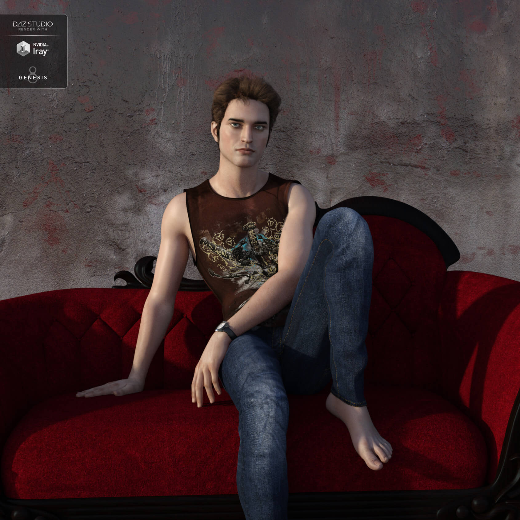 Dwight for Genesis 8 Male - Daz Content by Vyusur