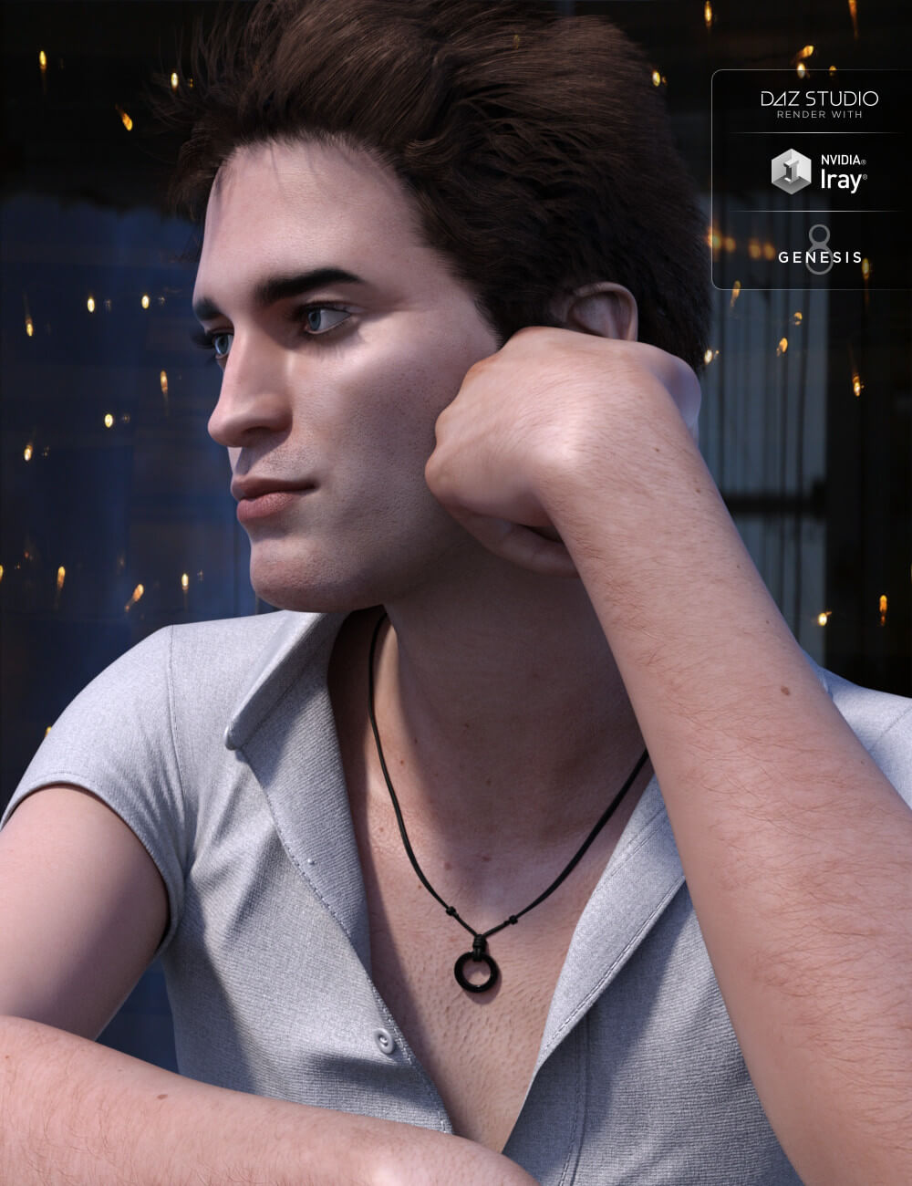 Dwight for Genesis 8 Male - Daz Content by Vyusur