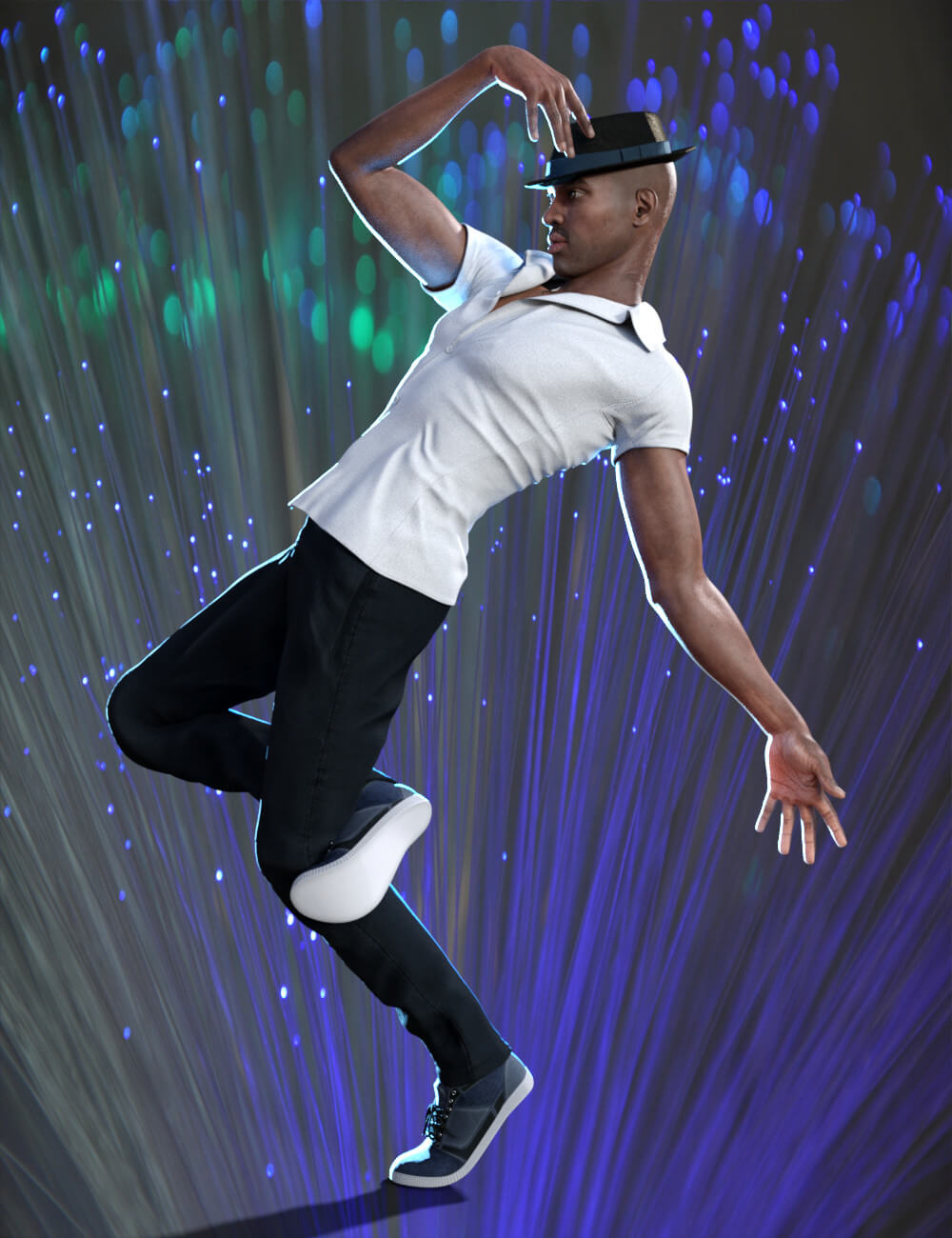 Expressive Dancer Poses for G8M and G8.1M - Daz Content by Vyusur