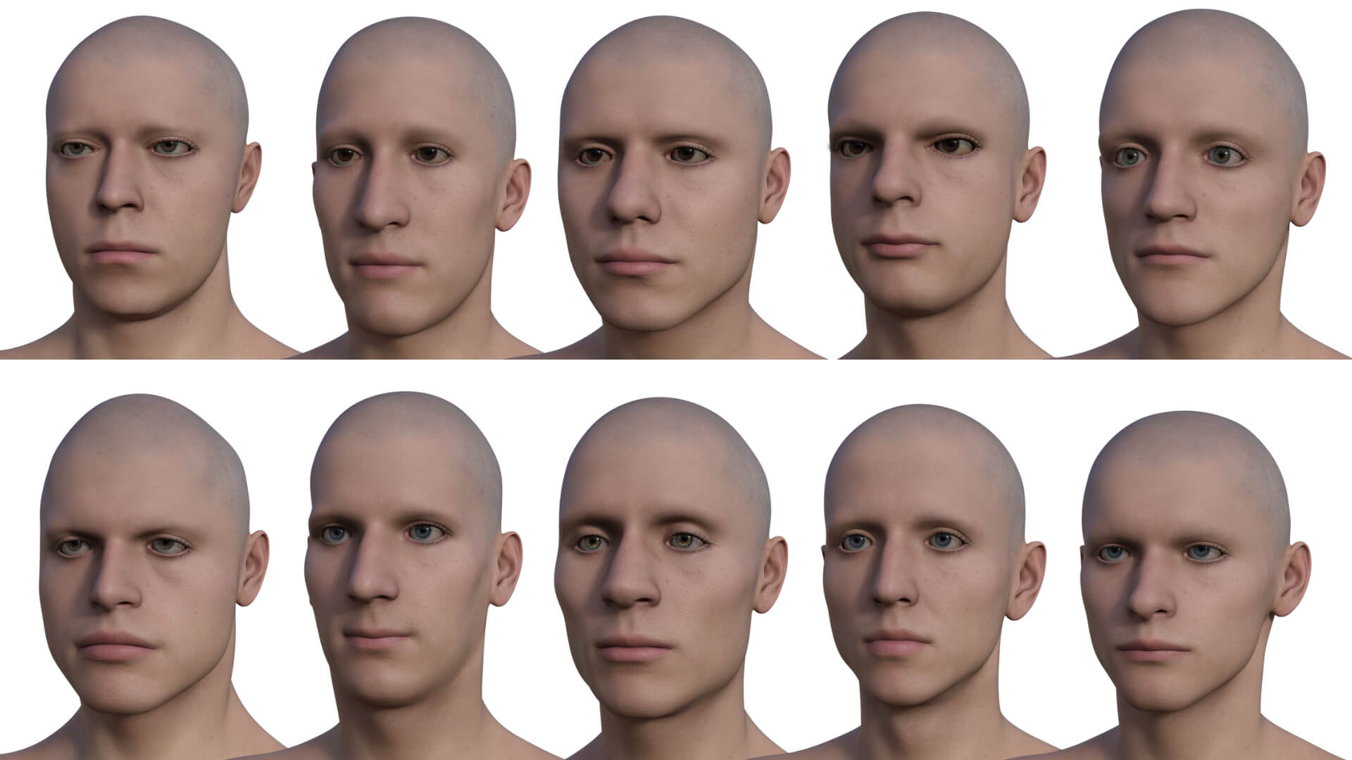 G9 Head and Body Shapes Resource Bundle - Daz Content by Vyusur