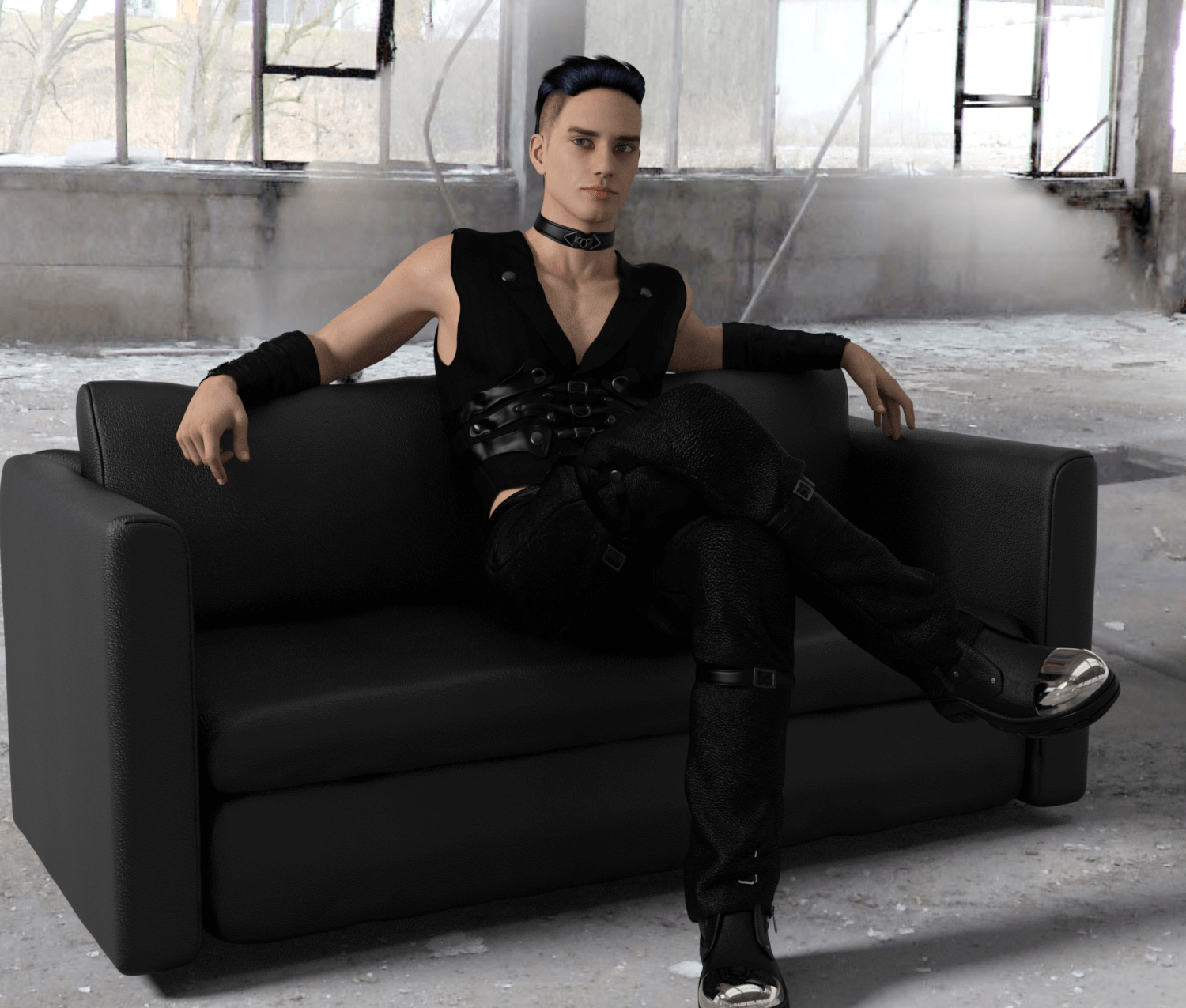 Character test 3D Render, Digital Art by Vyusur