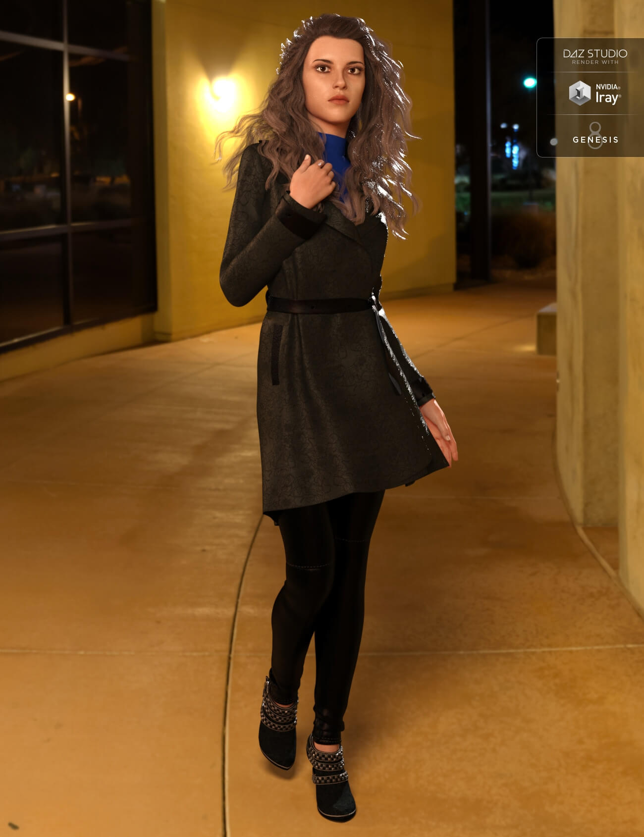 Gella for Genesis 8 Female - Daz Content by Vyusur