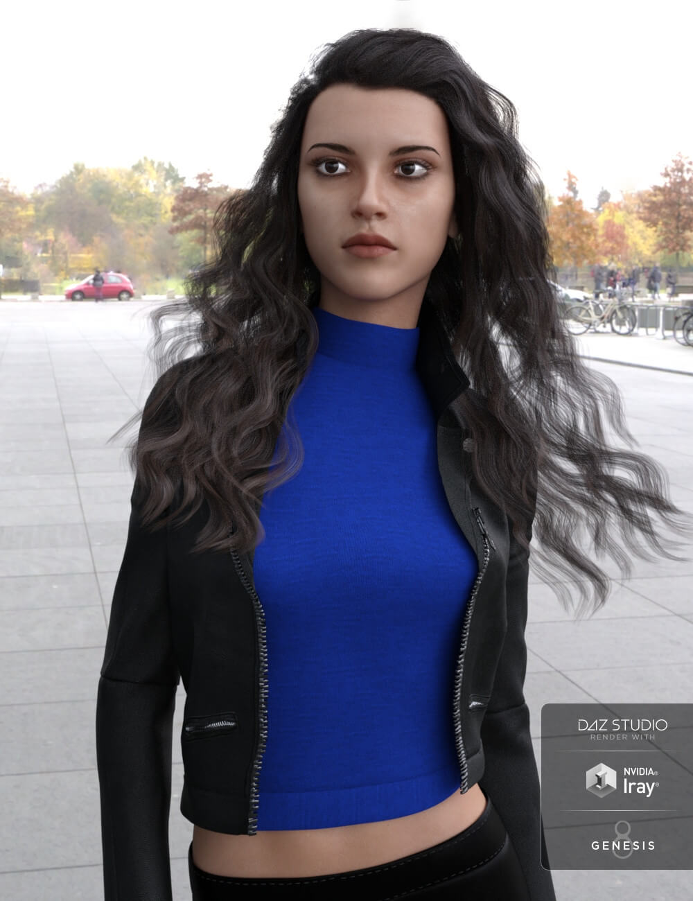 Gella for Genesis 8 Female - Daz Content by Vyusur