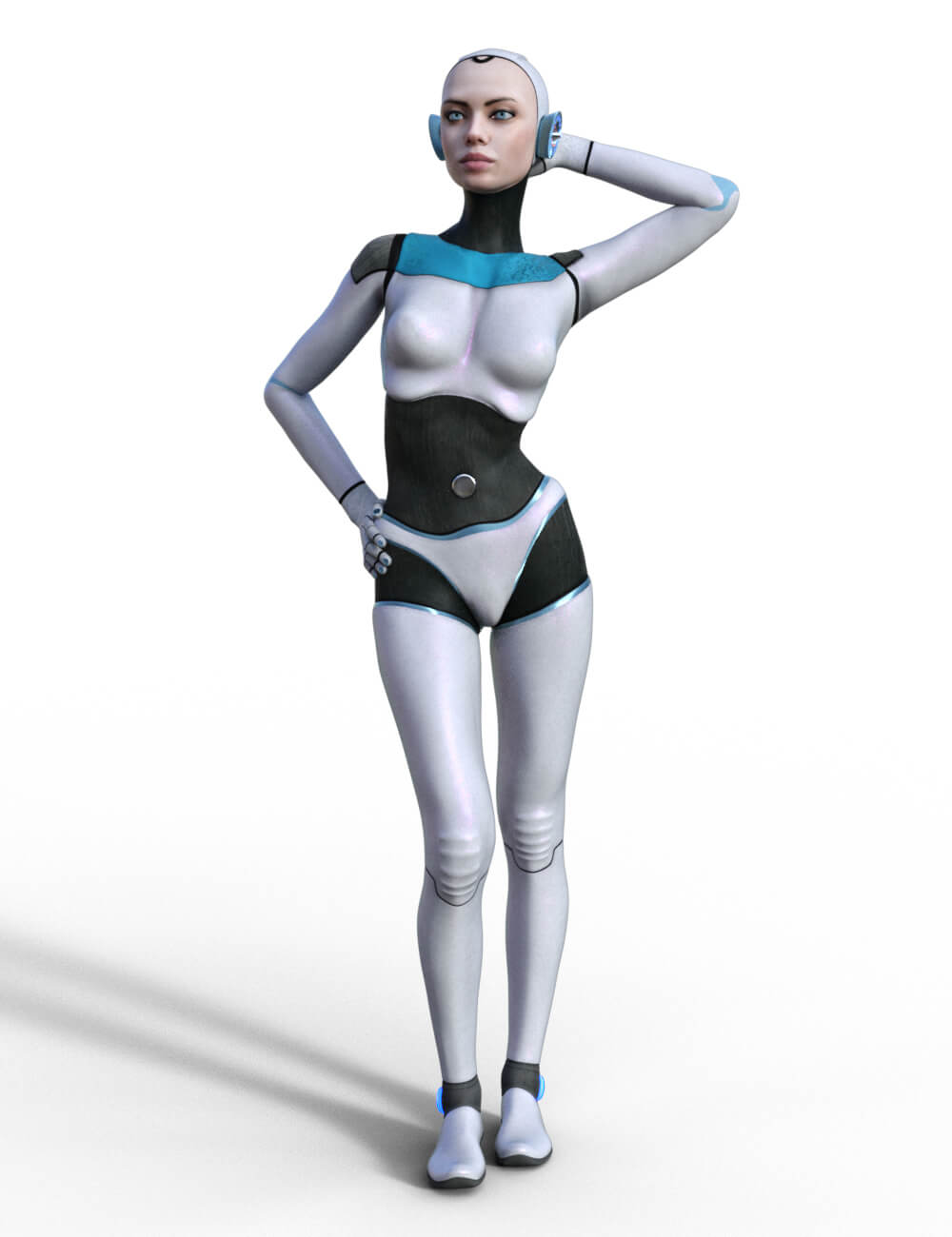 Gynoid 7 Standalone - Daz Content by Vyusur