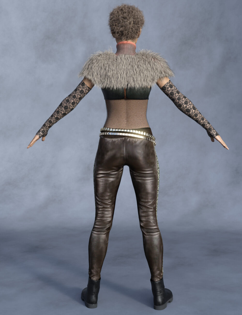 Kora Original Figure With Hair and Outfit for G8F - Daz Content by Vyusur