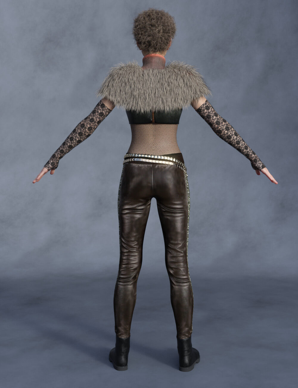 Kora Original Figure With Hair and Outfit for G8F - Daz Content by Vyusur