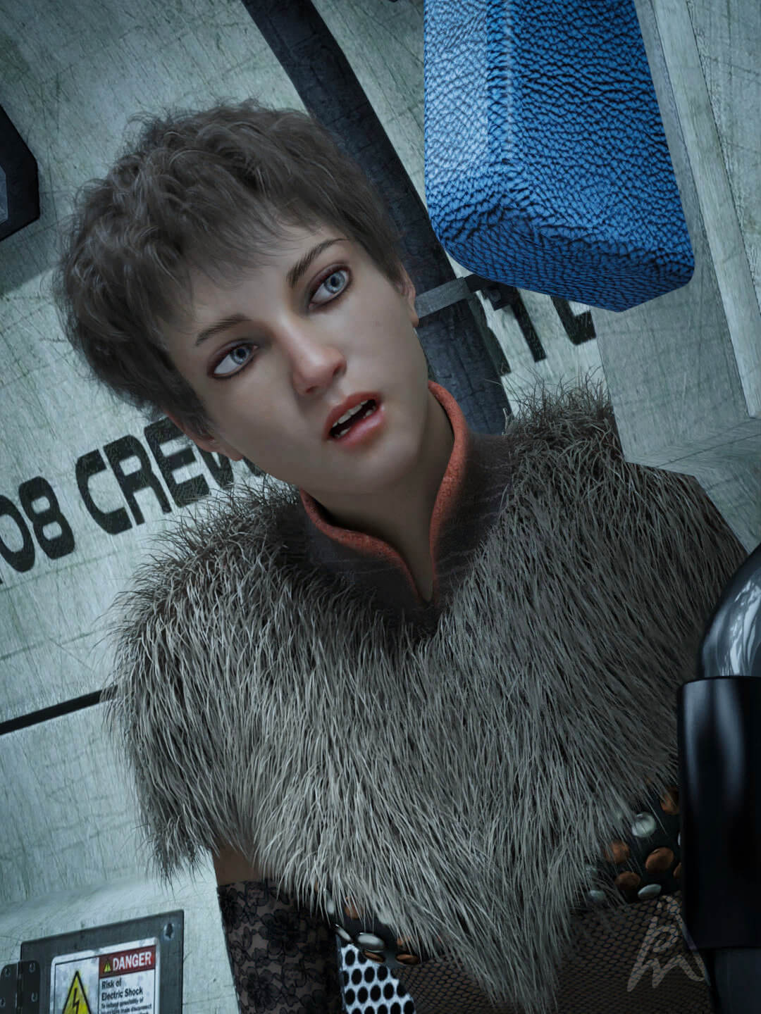 Kora Original Figure With Hair and Outfit for G8F - Daz Content by Vyusur