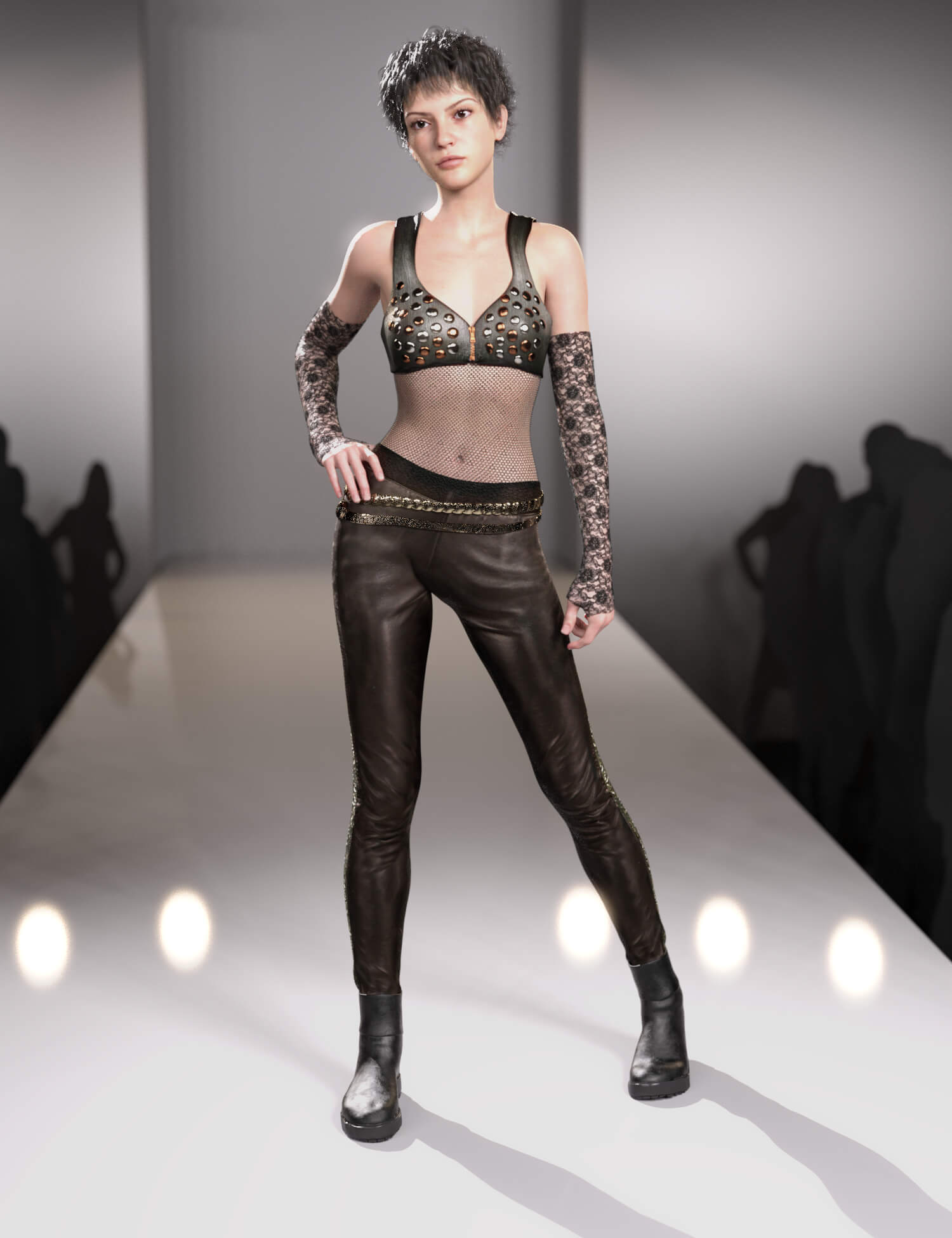 Kora Outfit for G8F and G8.1F - Daz Content by Vyusur