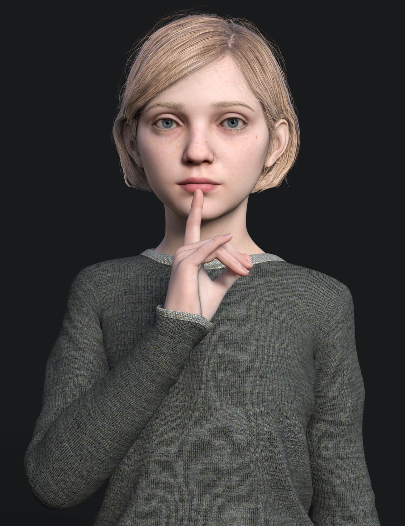 Sarah for Genesis 9 Feminine - Daz Content by Vyusur