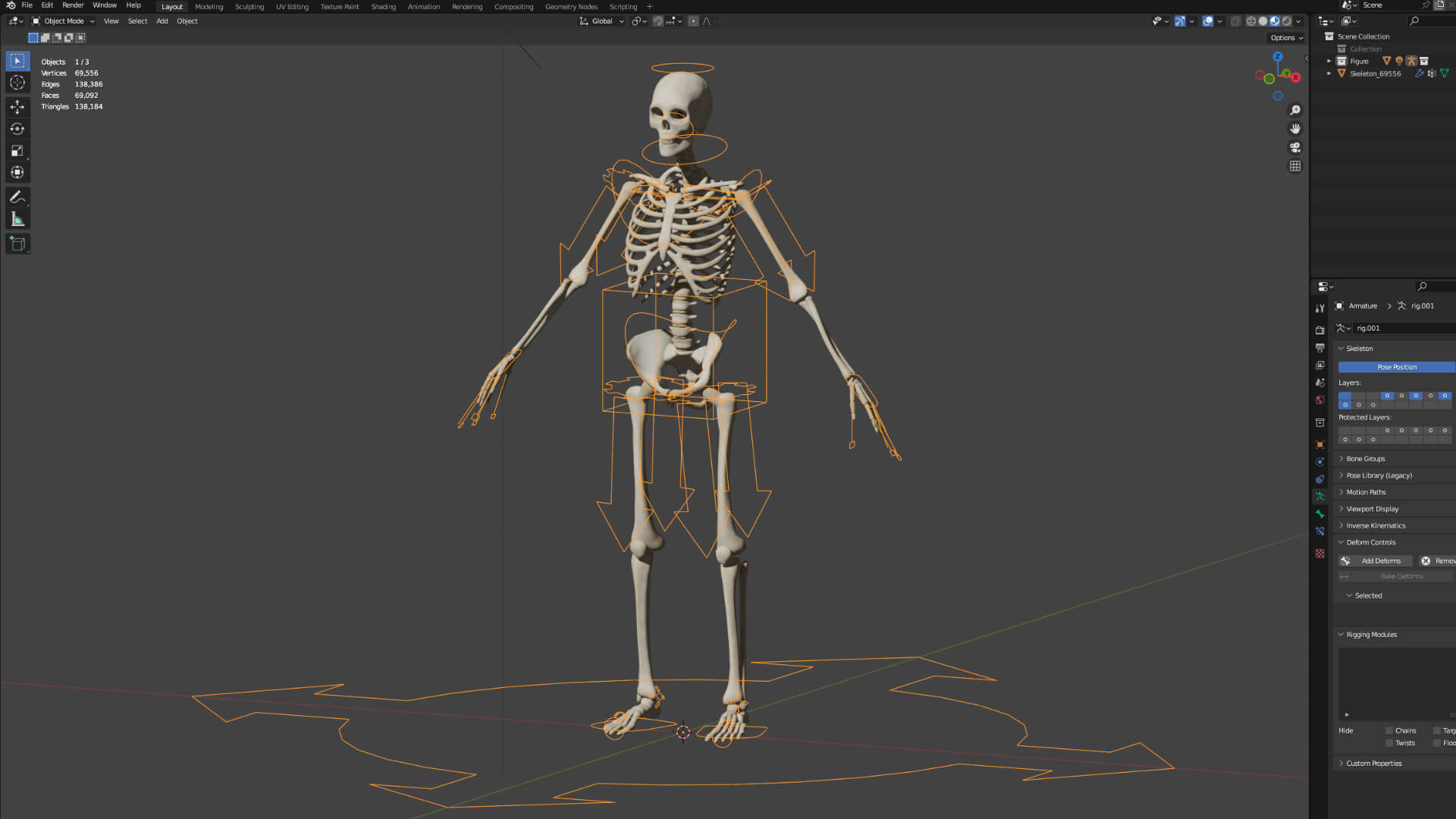 Skeletoid for Unreal Engine - 3D Model by Vyusur